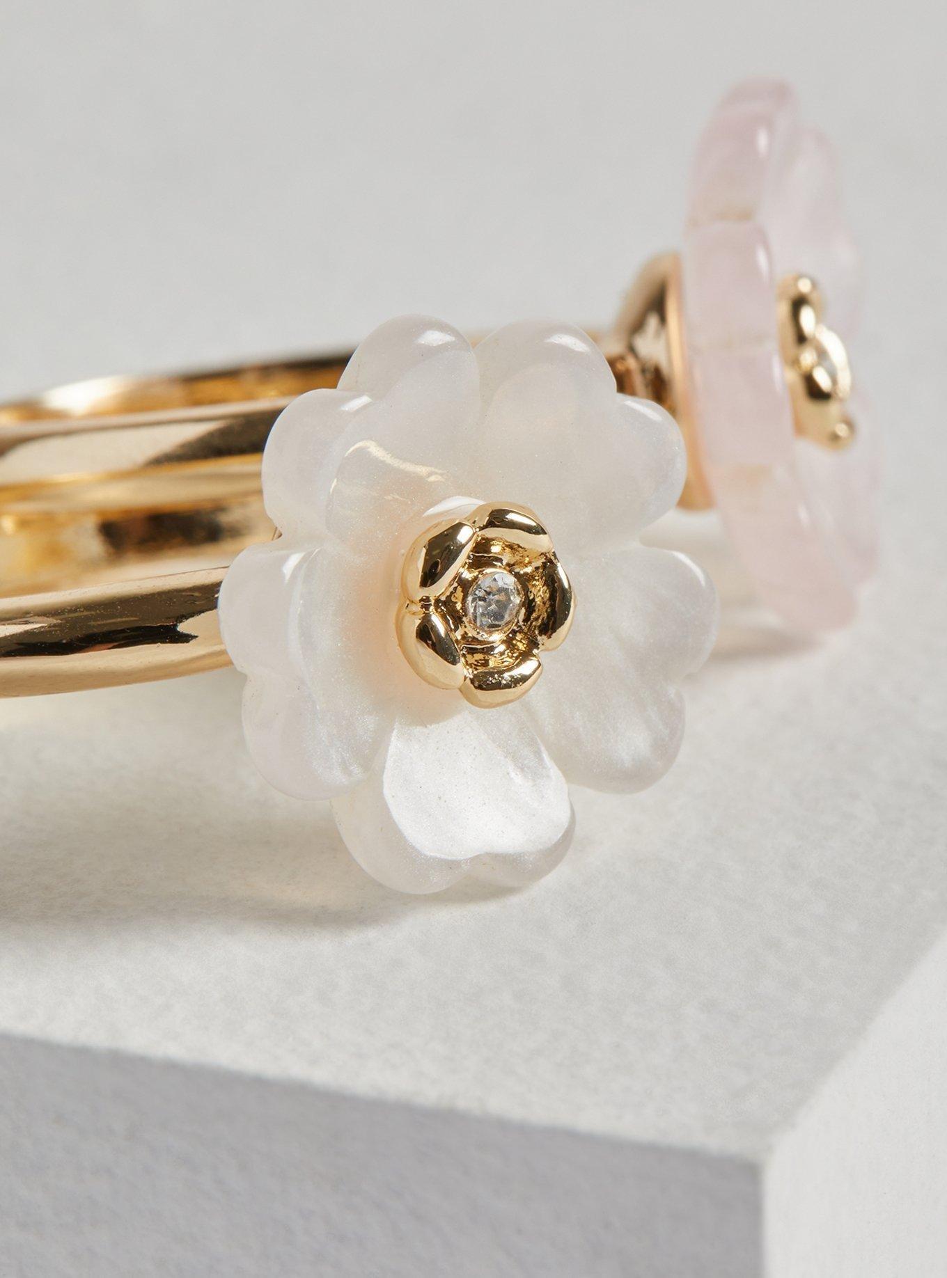 Plus Size - Floral Ring Set - Torrid