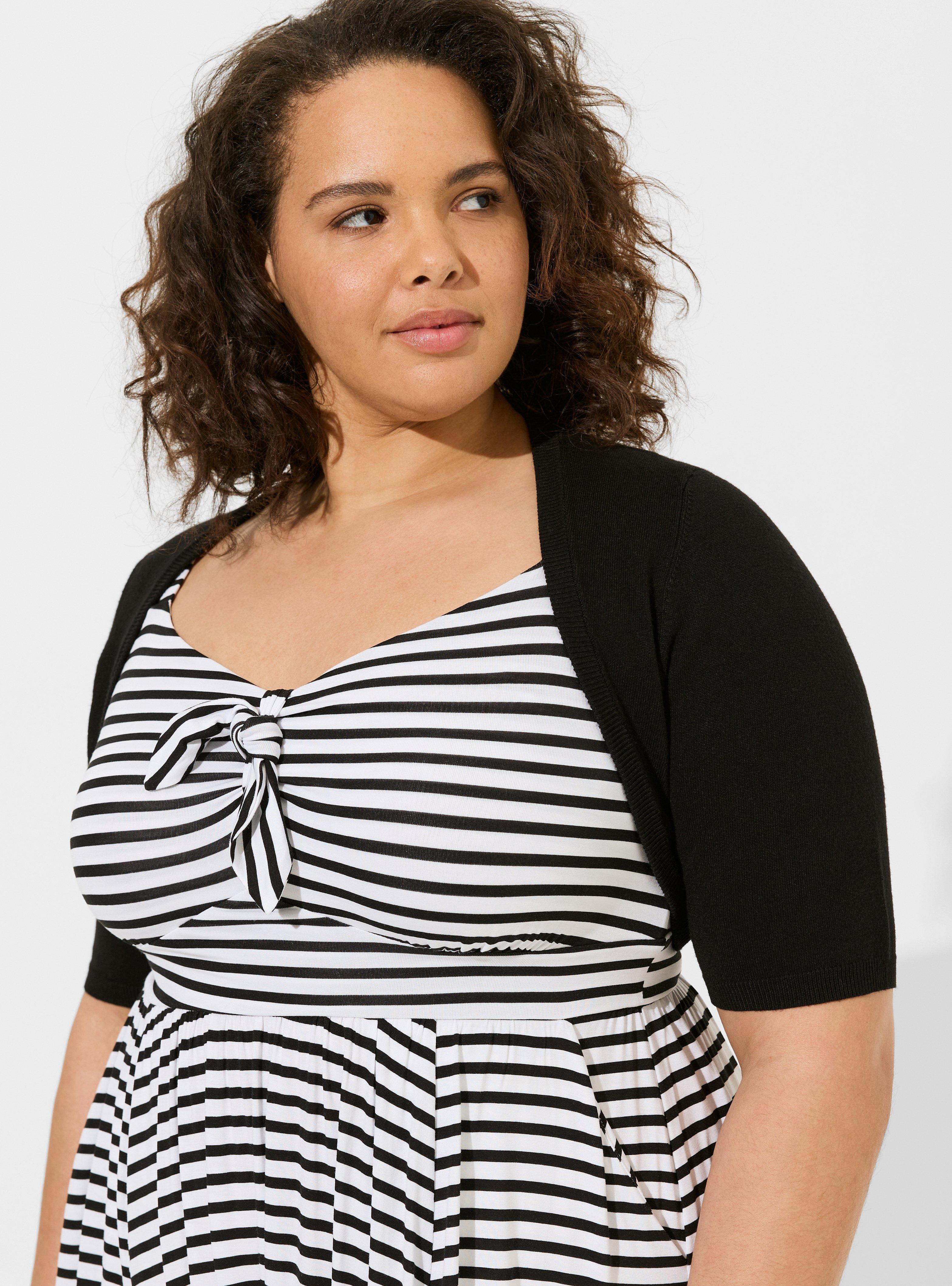 Plus Size - Fitted Bolero Shrug - Torrid