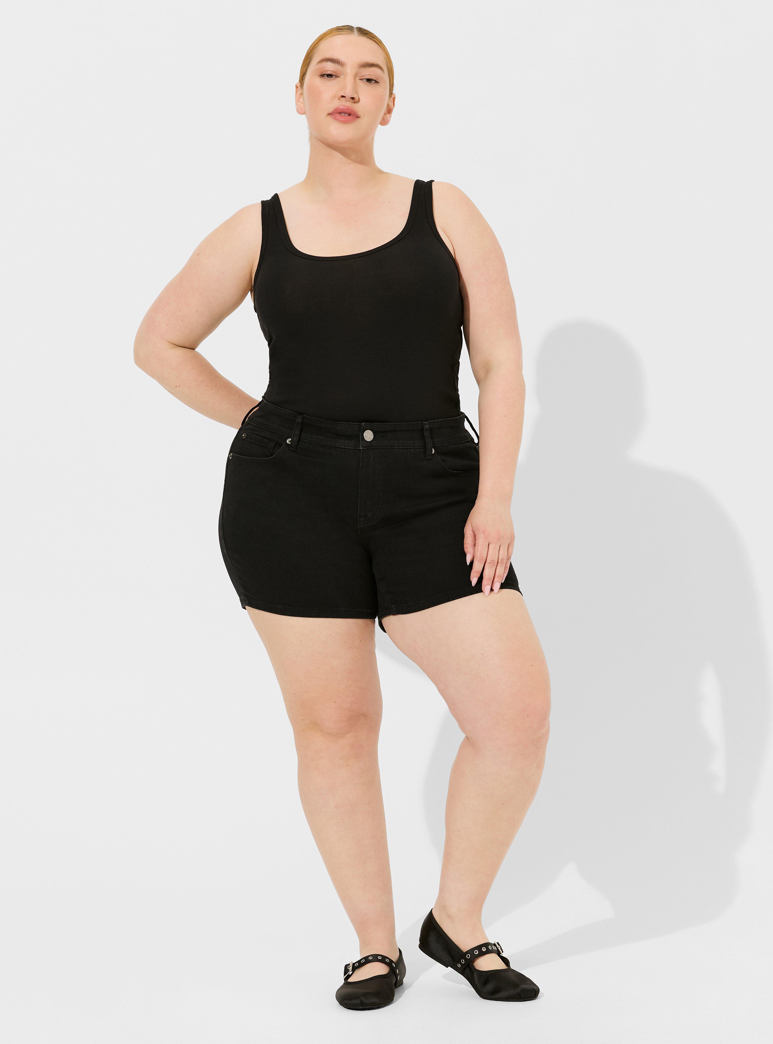 Plus Size - 5 Inch Bombshell Premium Stretch High-Rise Short - Torrid