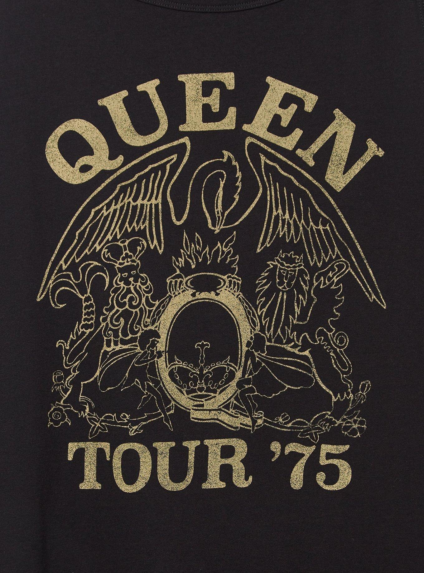 Plus Size - Queen Tour Classic Fit Cotton Crew Tank - Torrid