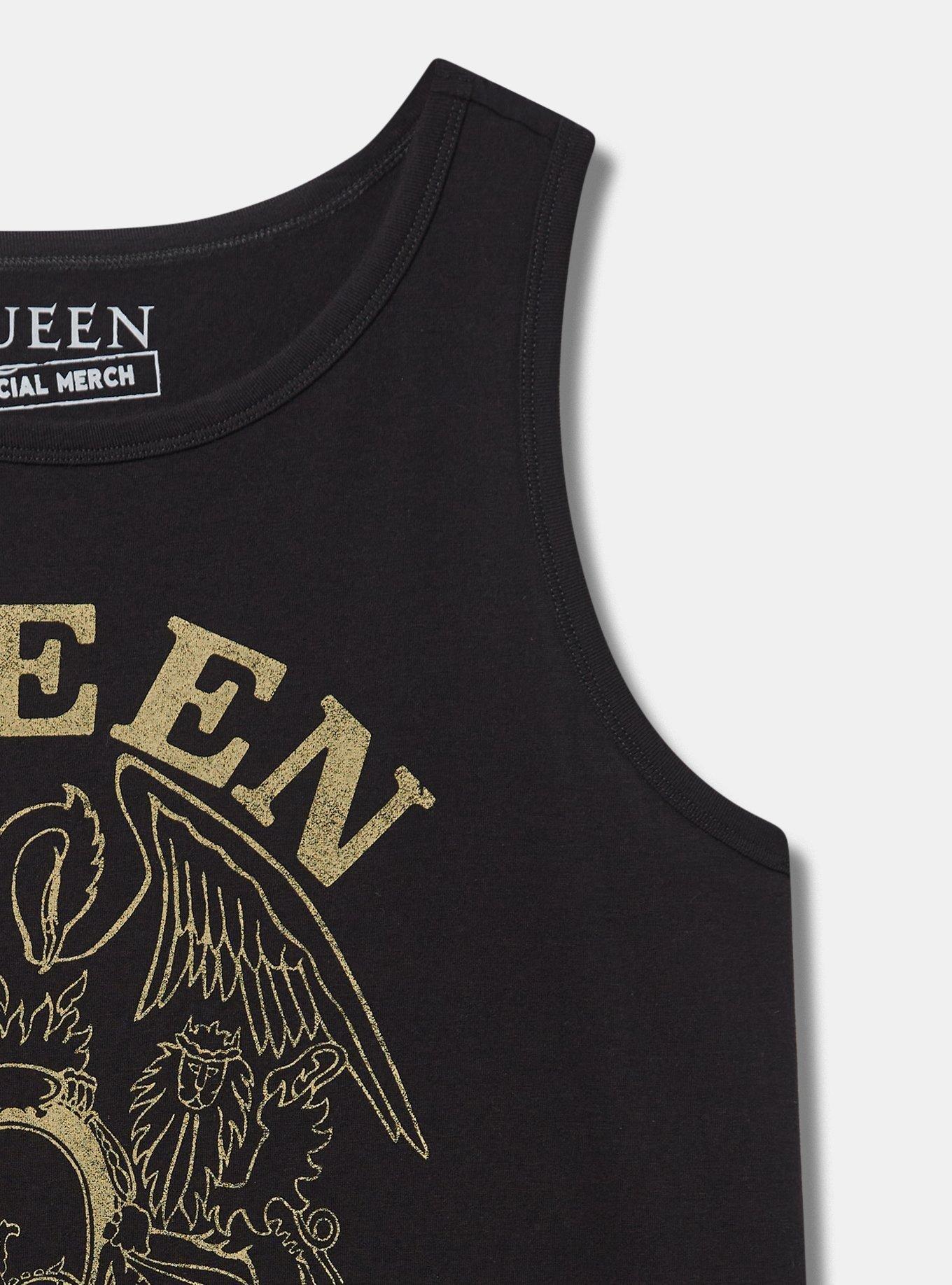 Plus Size - Queen Tour Classic Fit Cotton Crew Tank - Torrid