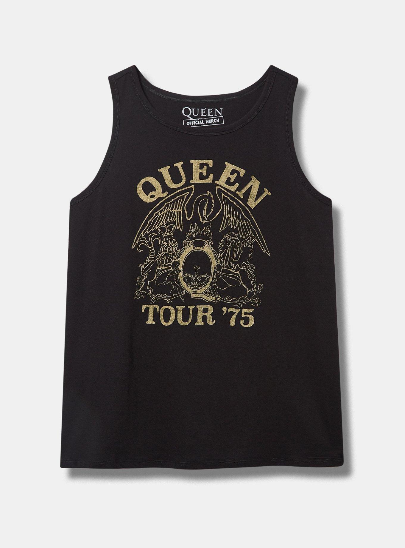 Plus Size - Queen Tour Classic Fit Cotton Crew Tank - Torrid