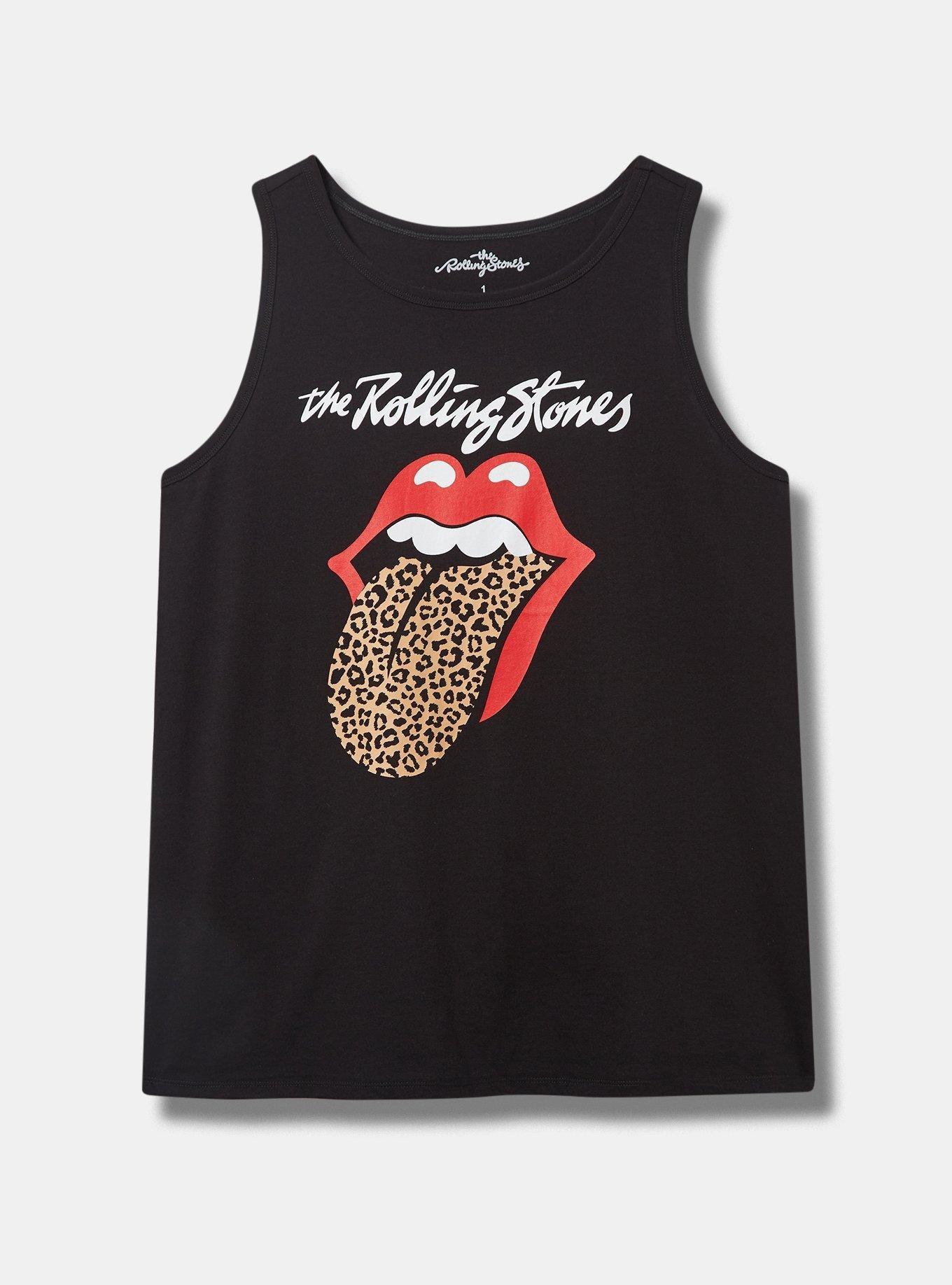 Plus Size - Rolling Stones Leo Classic Fit Cotton Crew Tank - Torrid