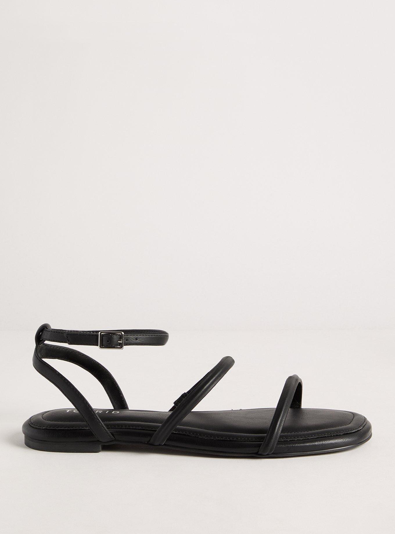 Plus Size - Thin Triple Band Sandal (WW) - Torrid