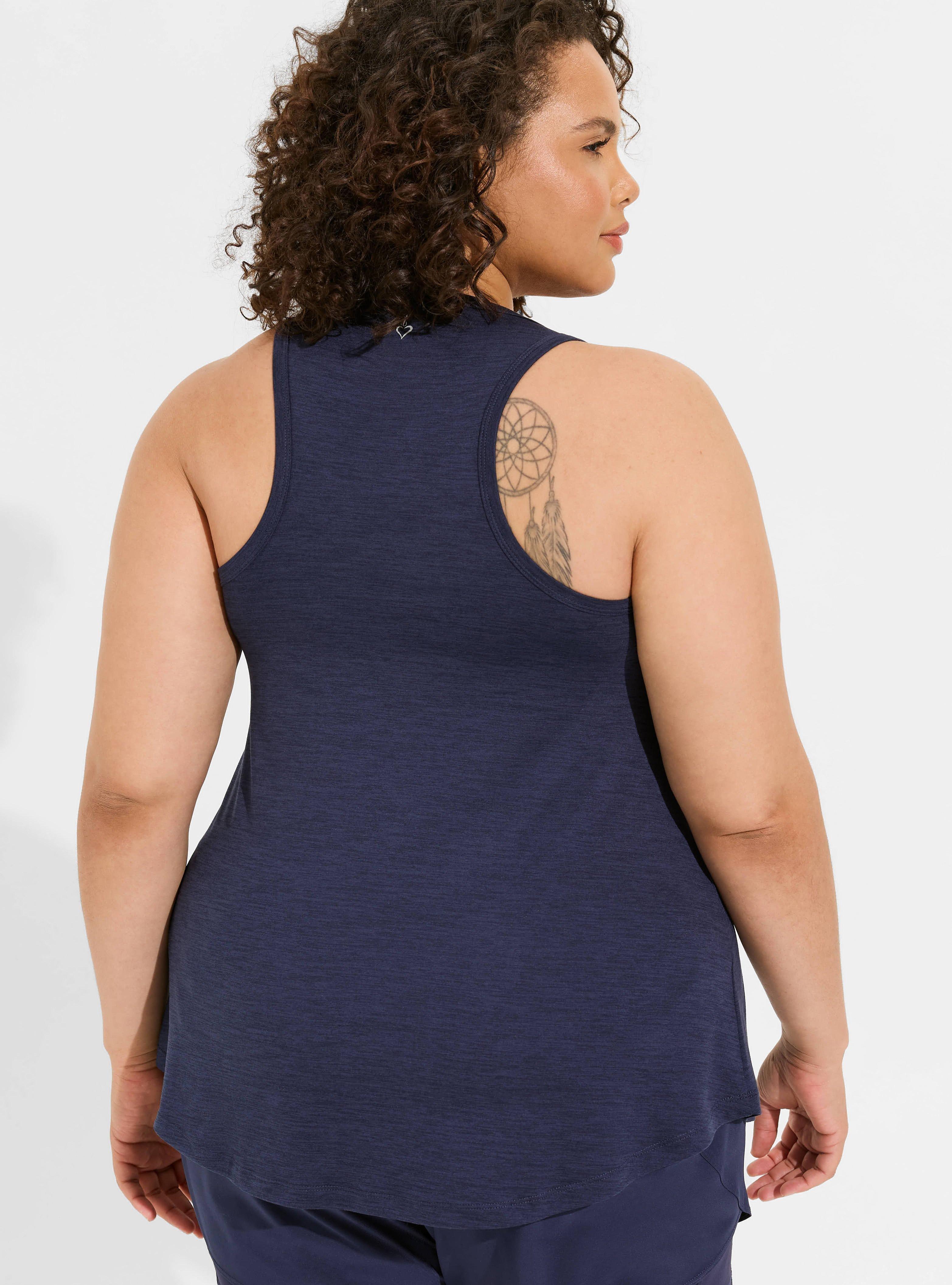 Plus Size - Super Soft Performance Jersey Racerback Active Tank - Torrid