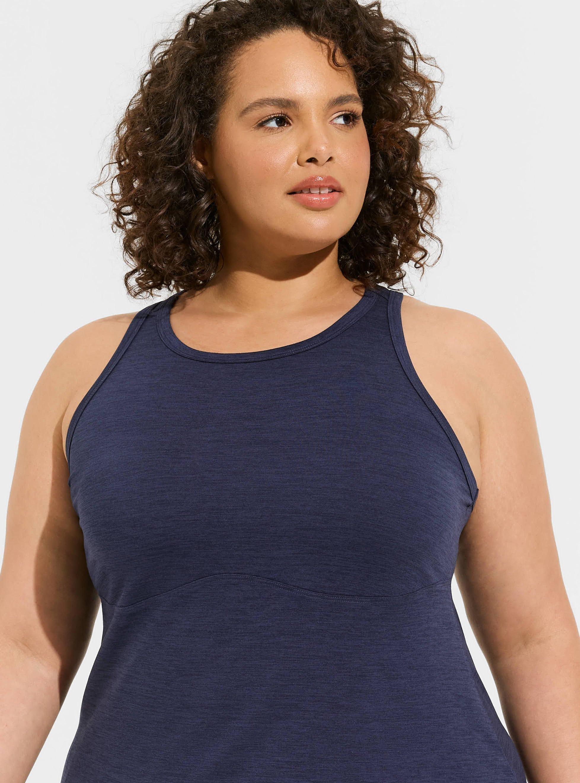 Plus Size - Super Soft Performance Jersey Racerback Active Tank - Torrid