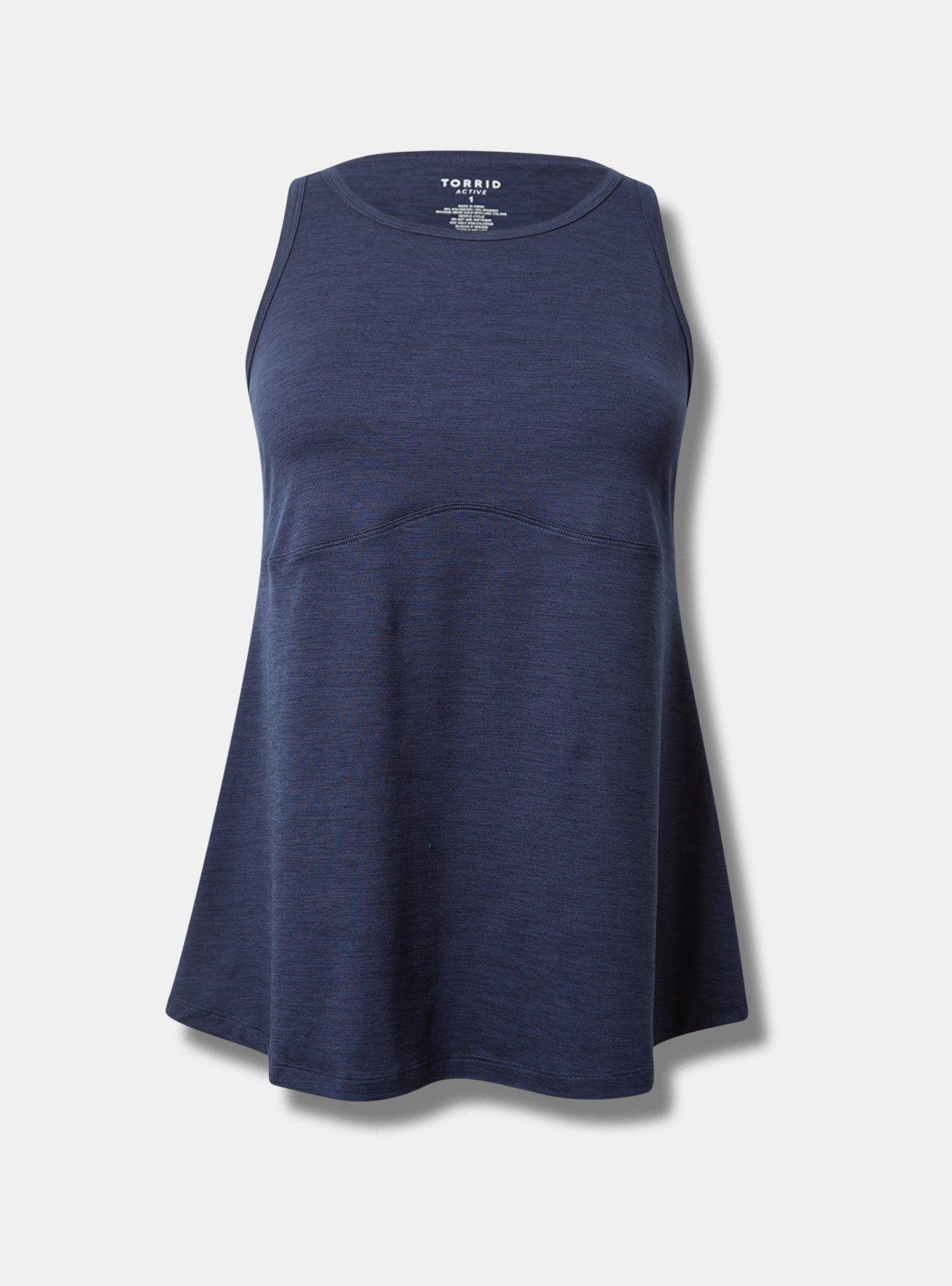 Plus Size - Super Soft Performance Jersey Racerback Active Tank - Torrid