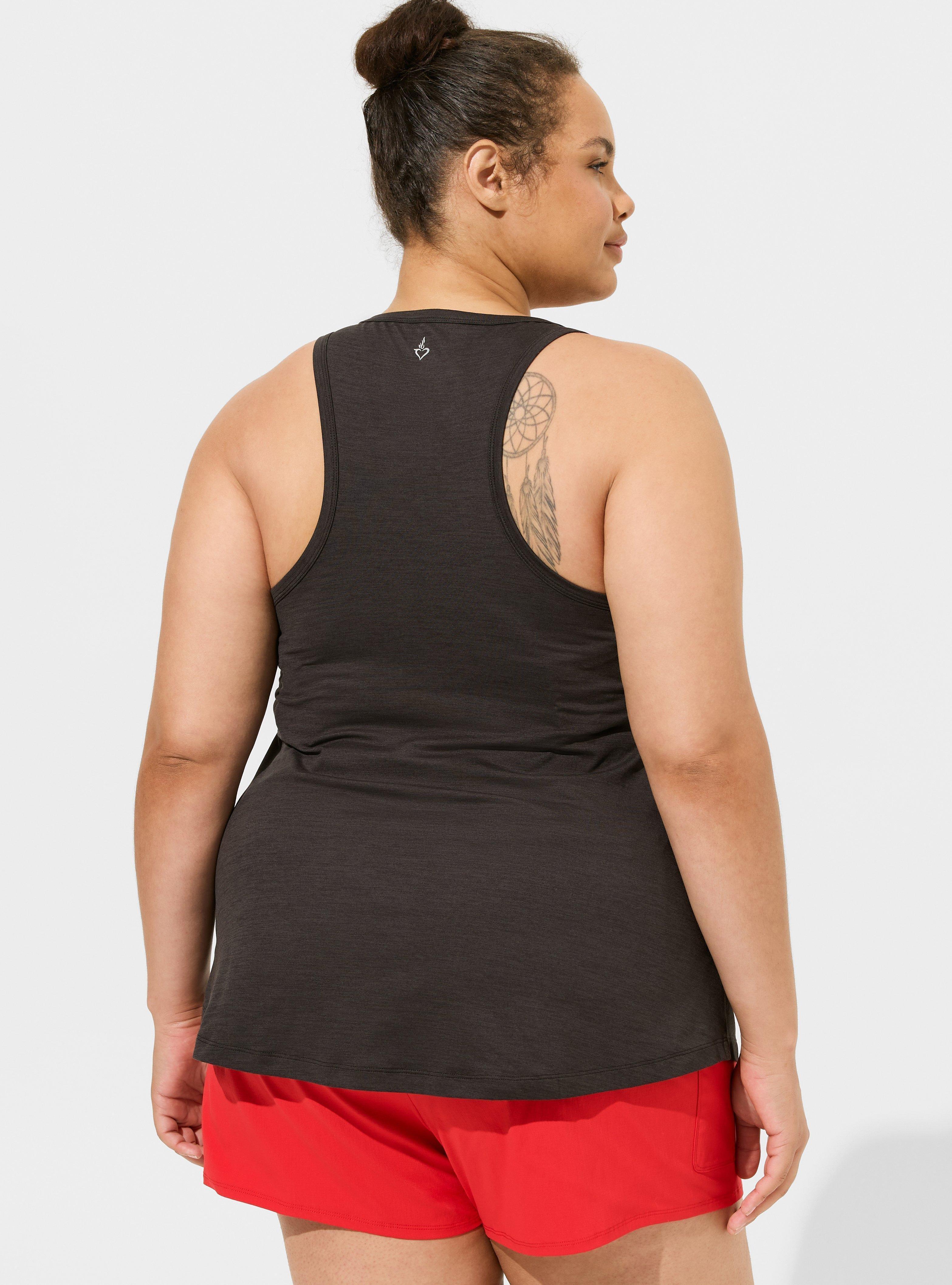 Plus Size - Super Soft Performance Jersey Racerback Active Tank - Torrid