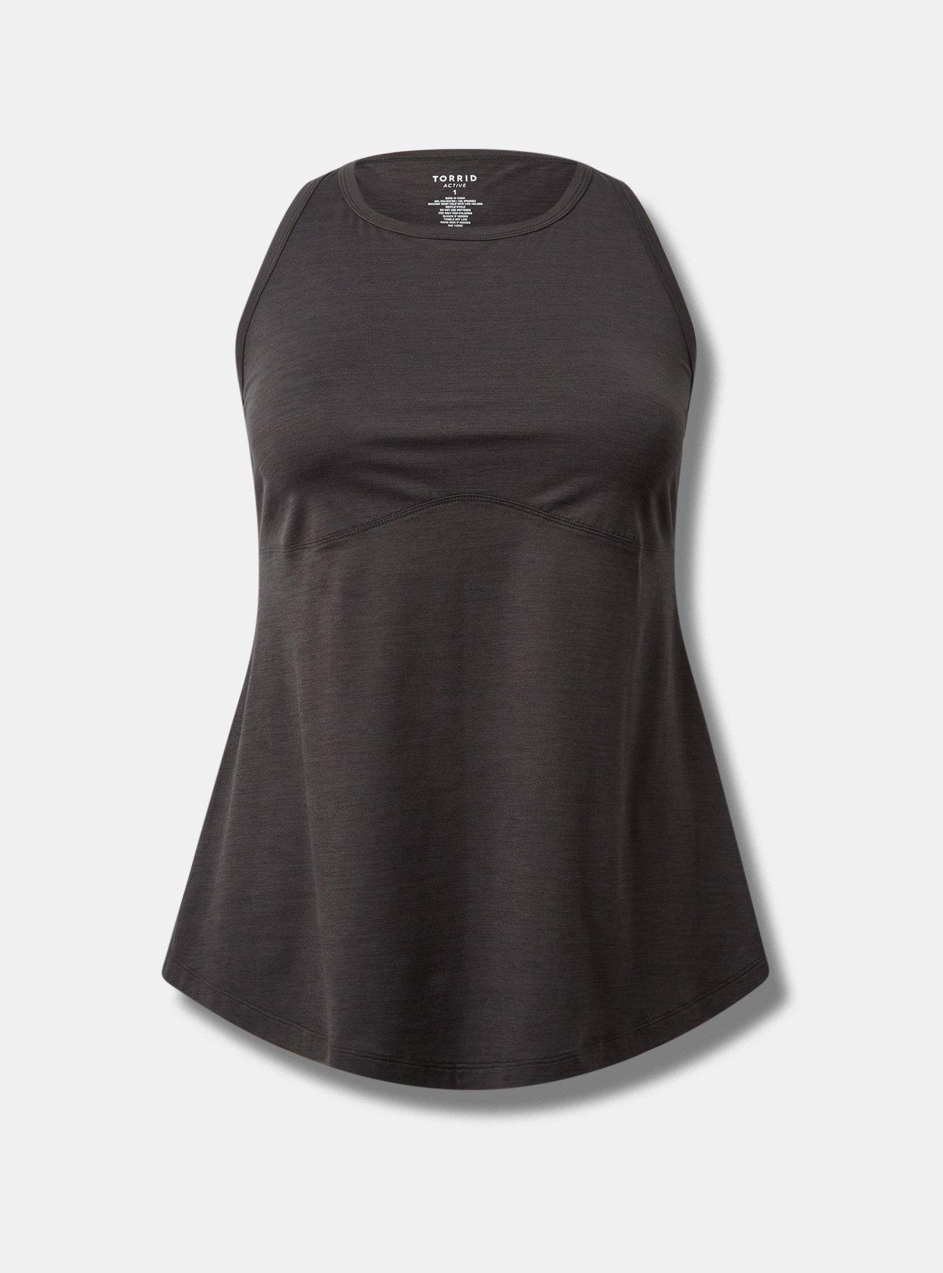 Plus Size - Super Soft Performance Jersey Racerback Active Tank - Torrid