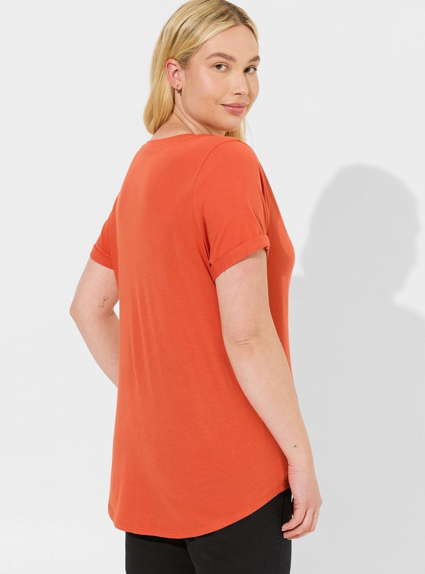 Plus Size - Disney Moana Classic Fit Cotton Clip Neck Top - Torrid