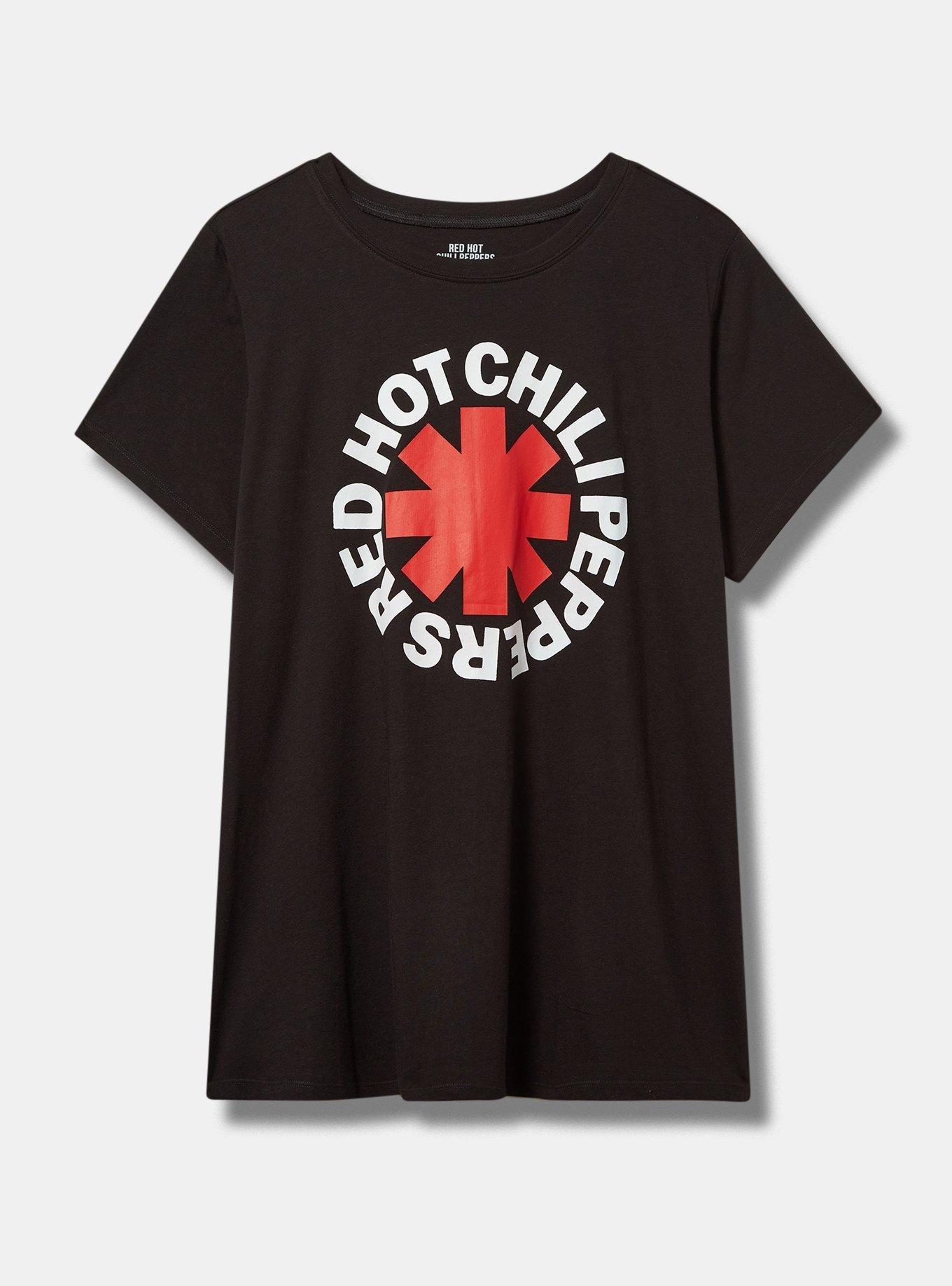 Plus Size - Red Hot Chili Peppers Classic Fit Cotton Crew Tee - Torrid
