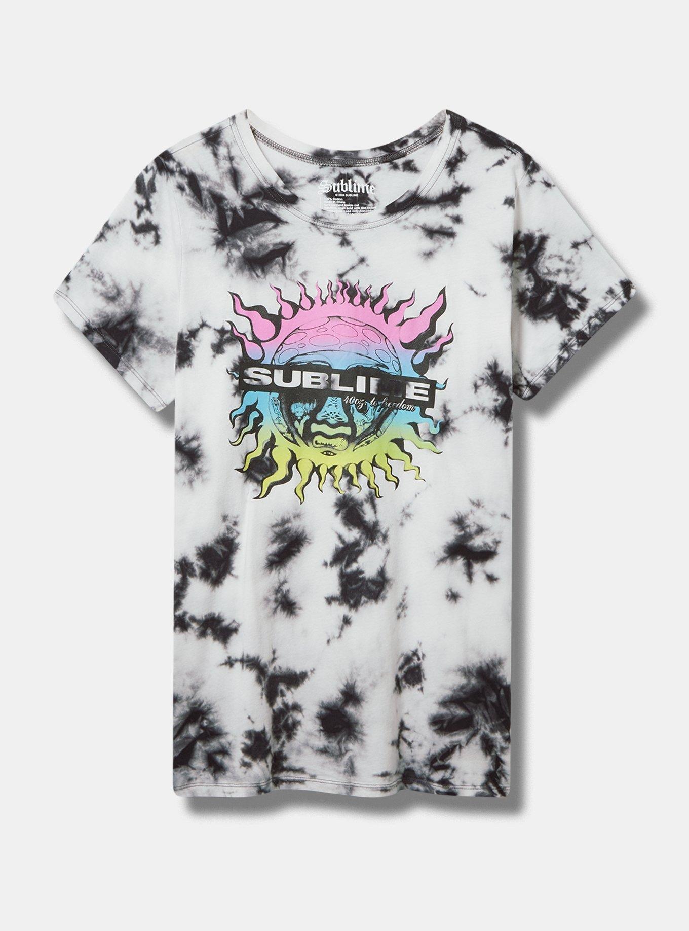 Plus Size - Sublime Sun Classic Fit Cotton Crew Tee - Torrid