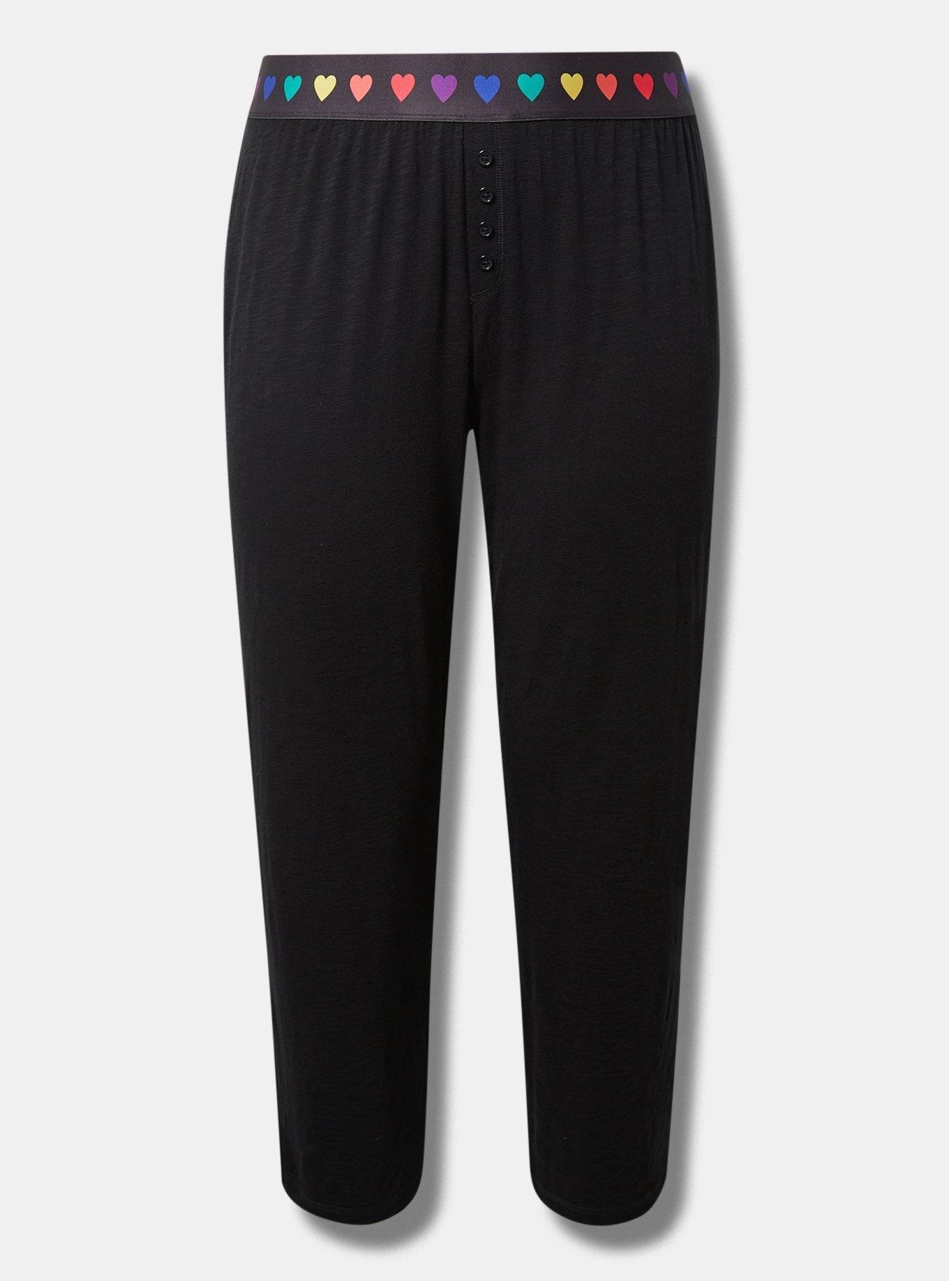 Plus Size - Super Soft Slub Elastic Band Sleep Pant - Torrid