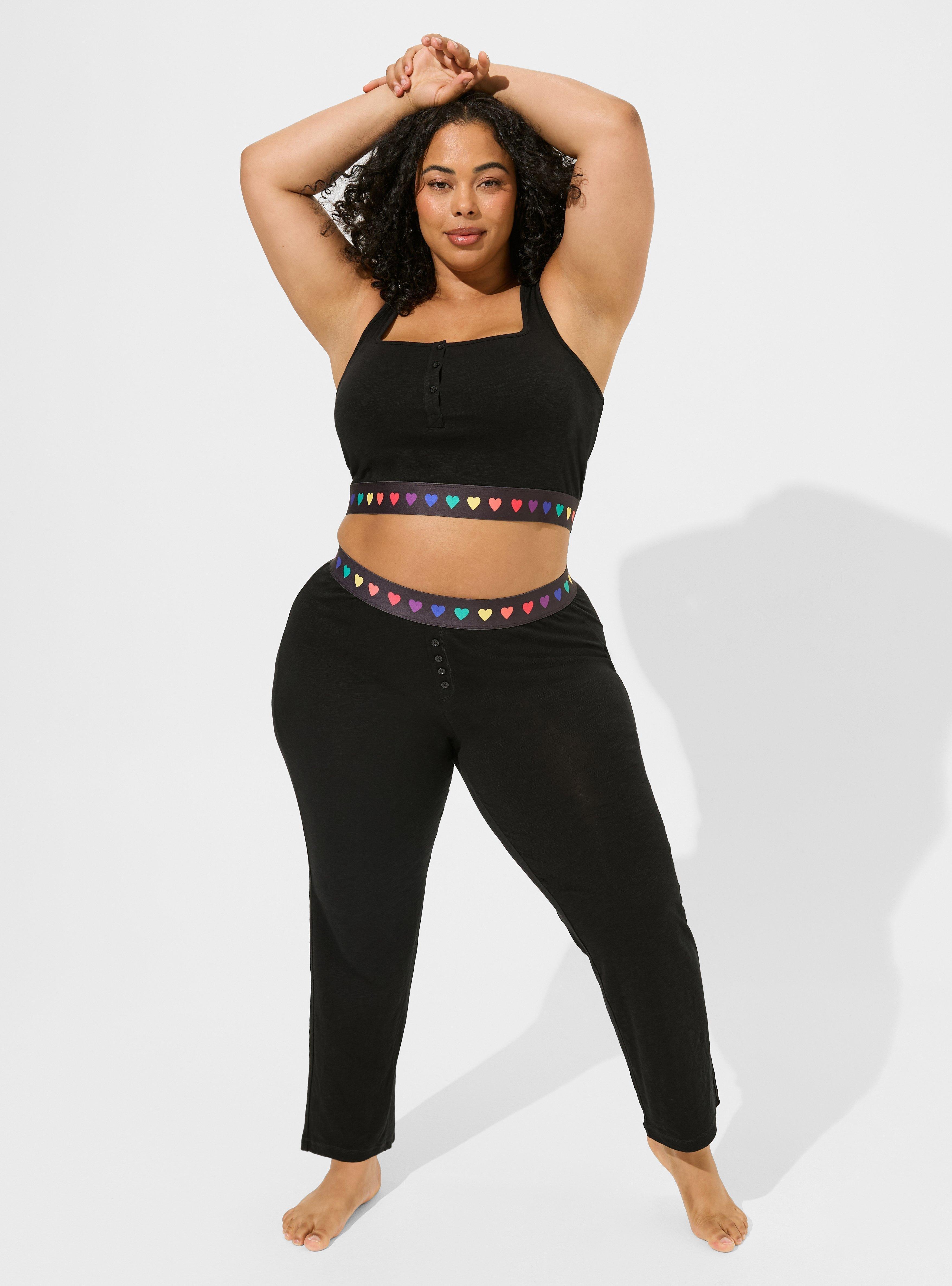 Plus Size - Super Soft Slub Elastic Band Sleep Pant - Torrid