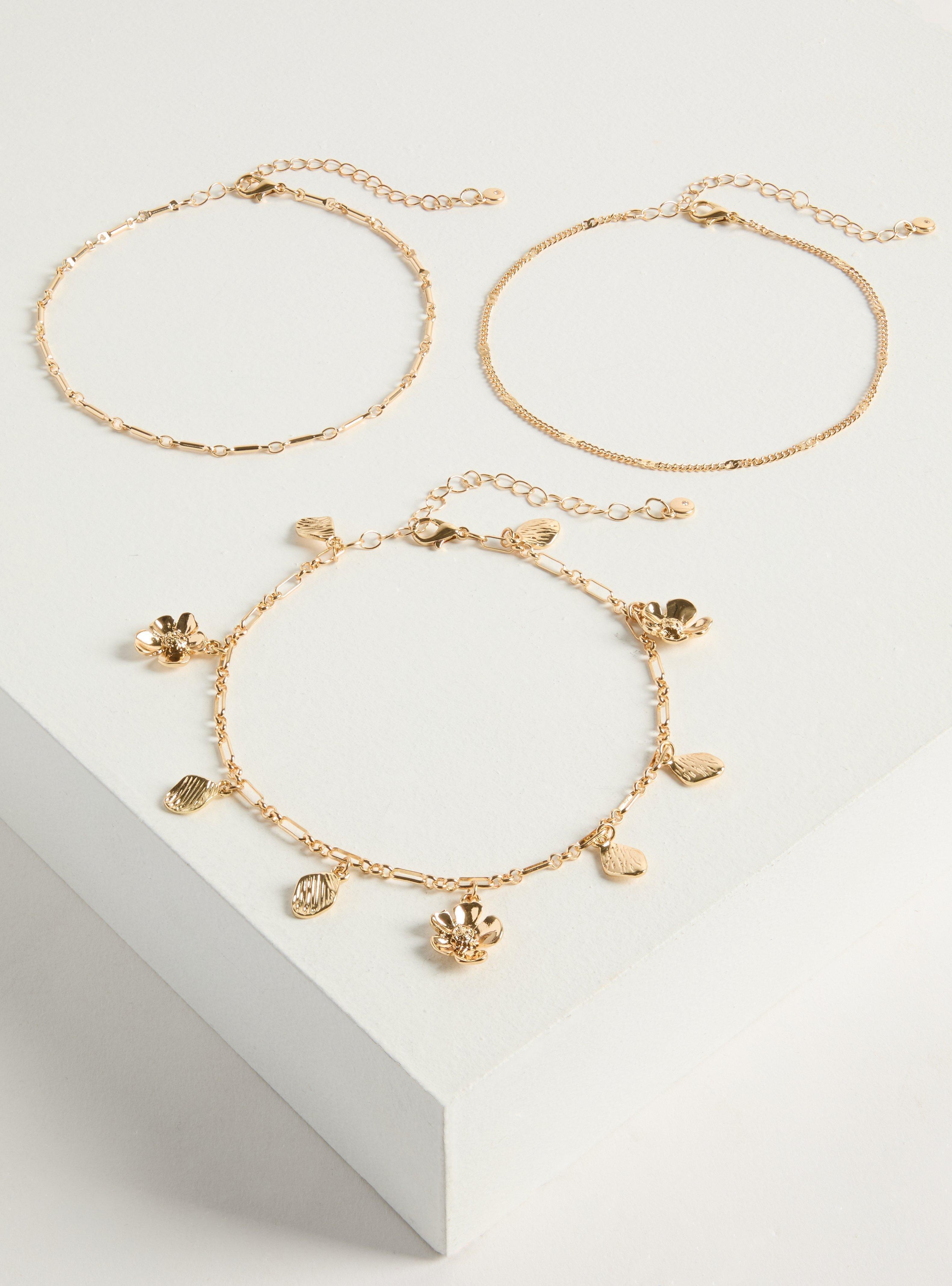 Plus Size - Floral Anklet Set - Torrid