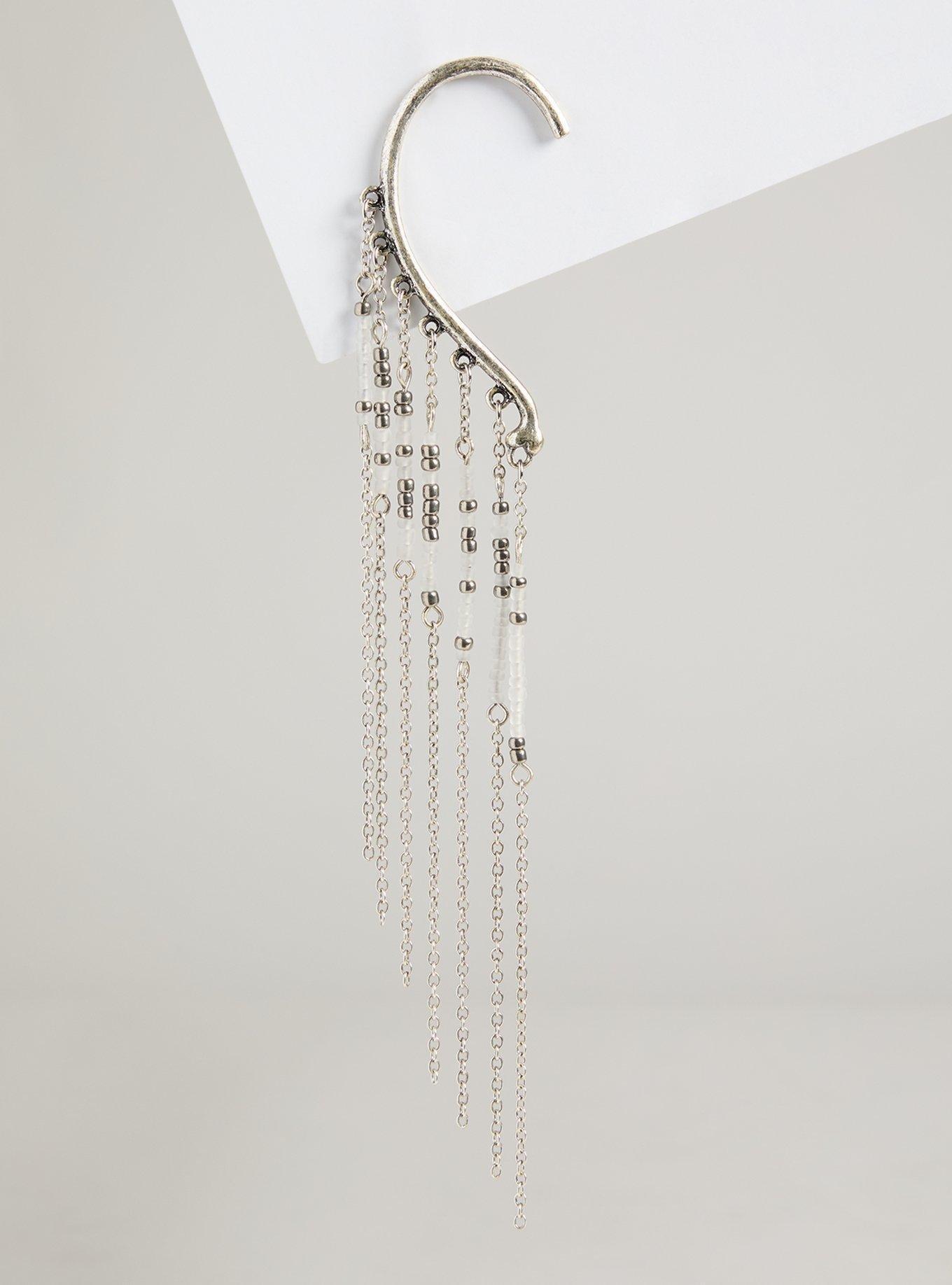 Plus Size - Fringe Ear Cuff Earring - Torrid