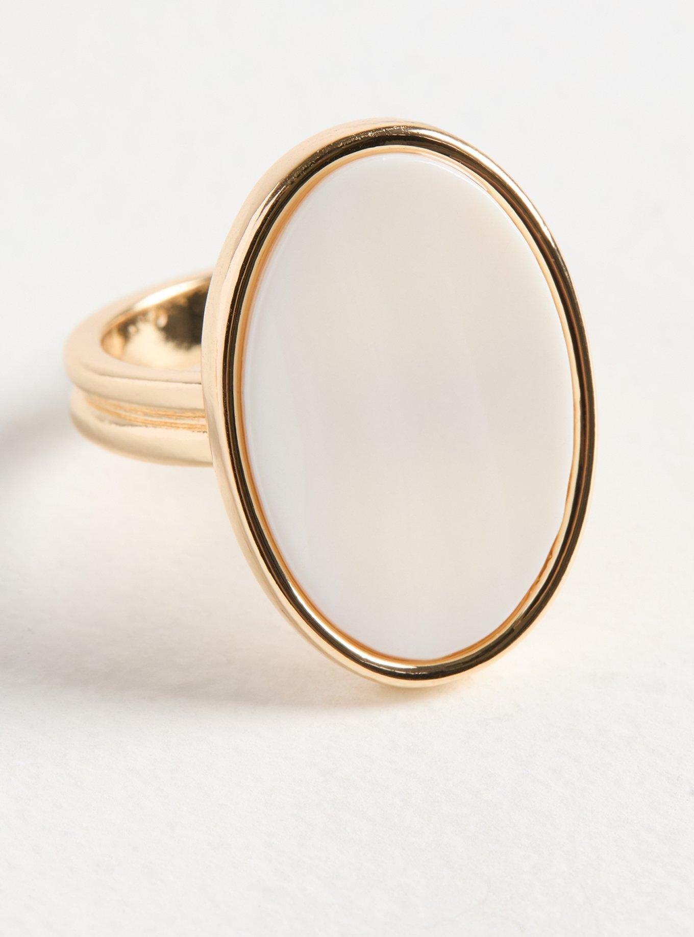 Plus Size - Stone Statement Ring Set - Torrid