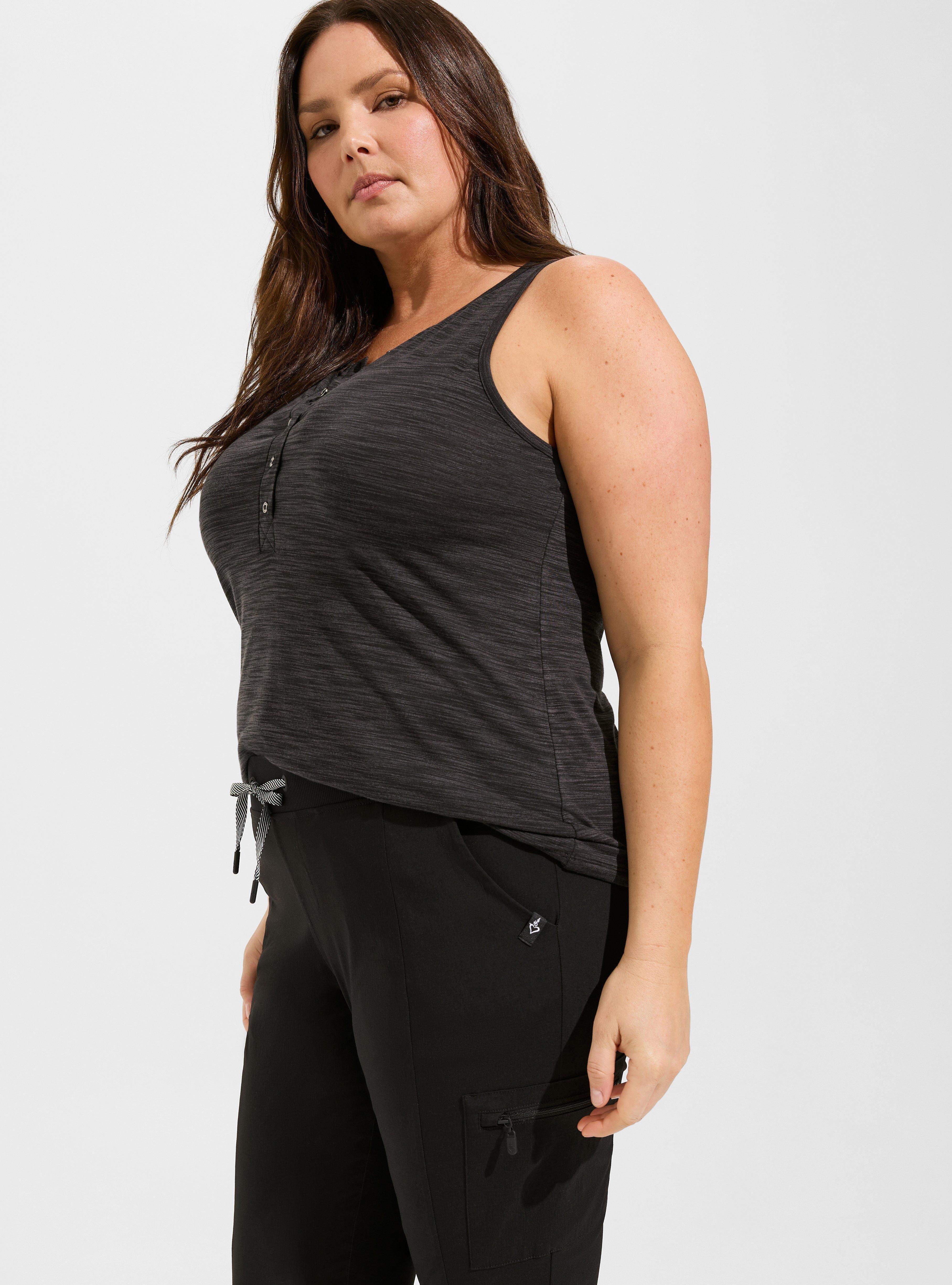 Plus Size - Happy Camper Ripstop Crop Active Cargo Park Hopper Pant ...