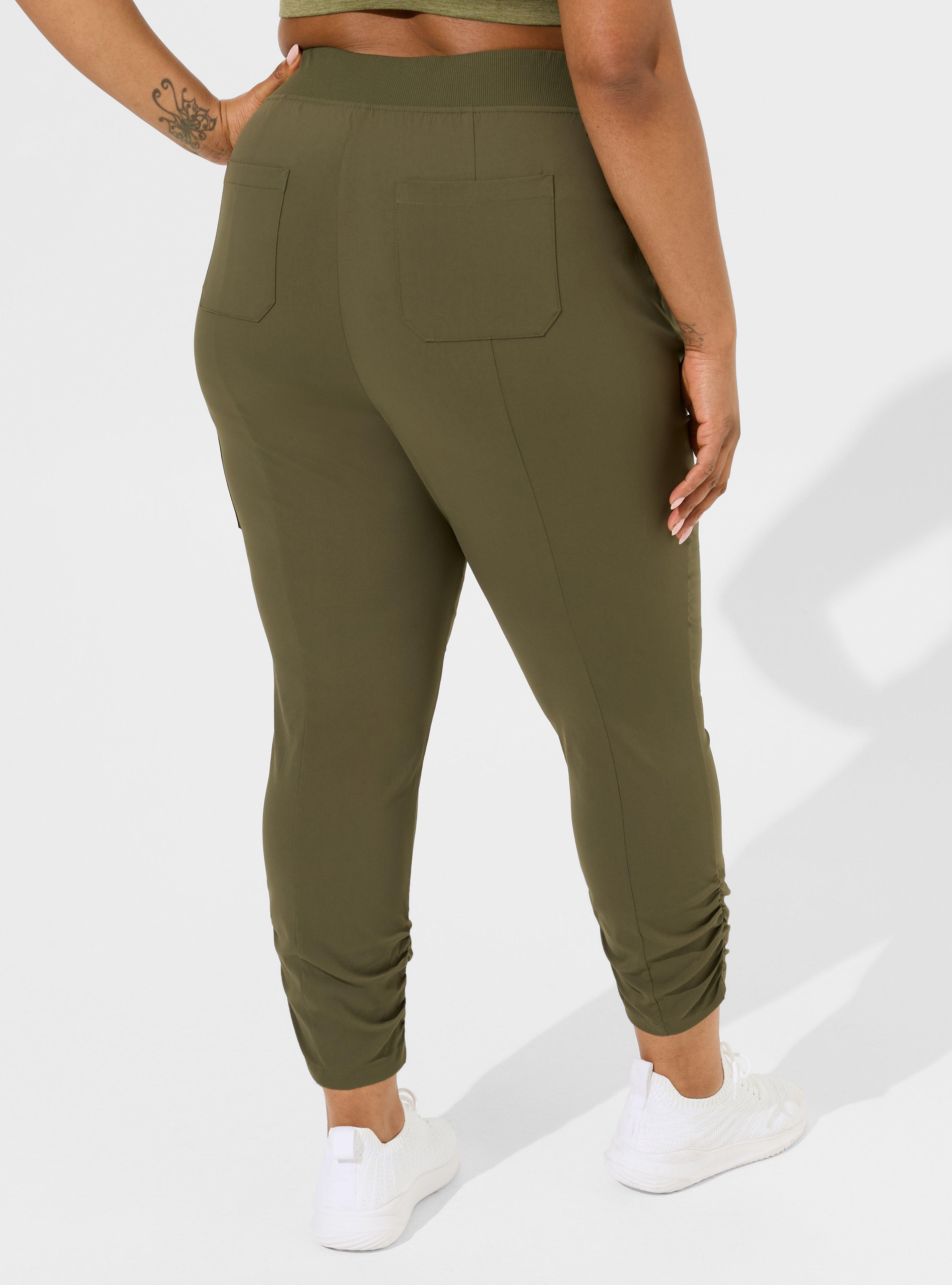 Plus Size - Happy Camper Ripstop Crop Active Cargo Park Hopper Pant ...