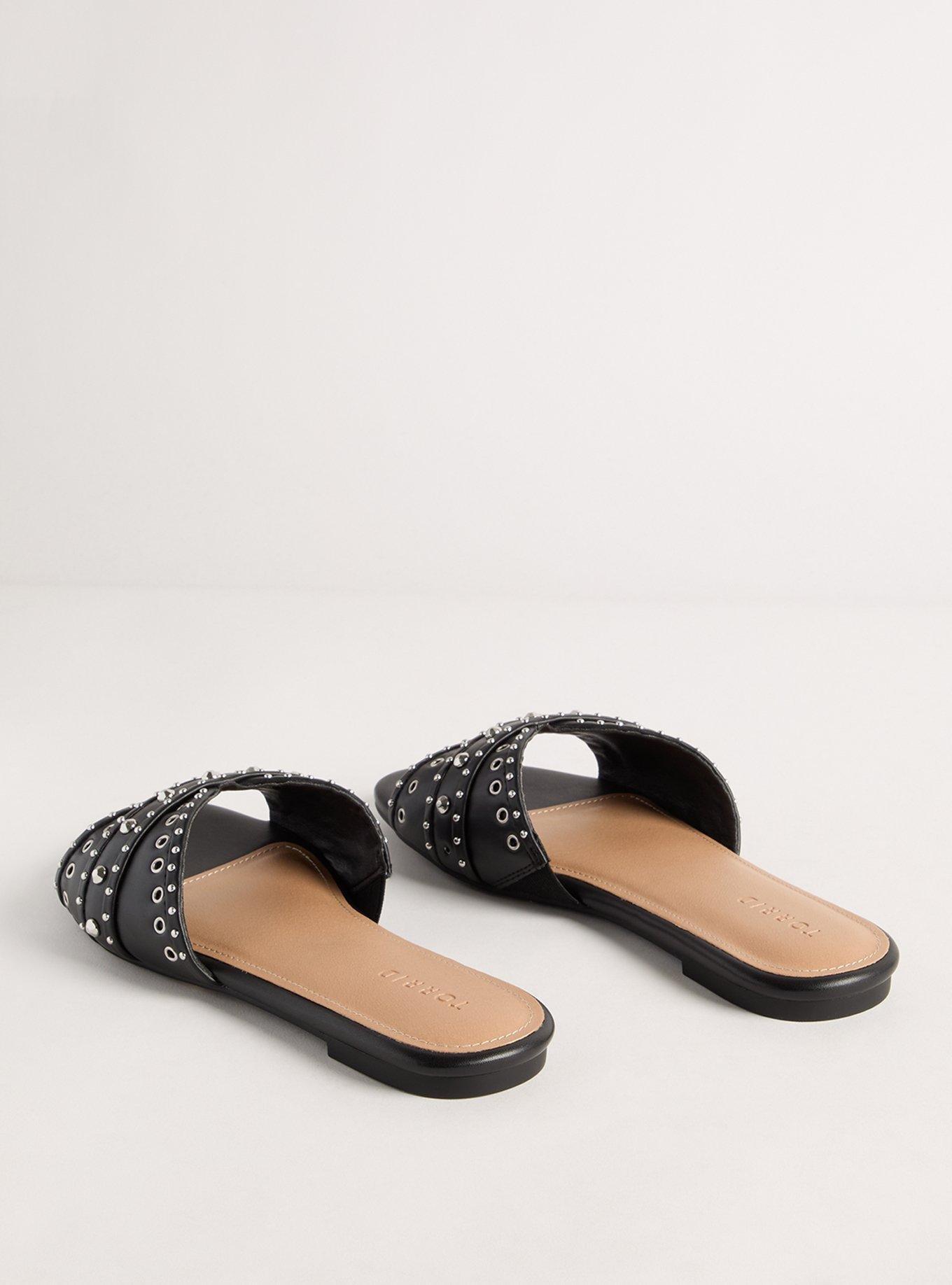 Plus Size - Studded H-Band Slide (WW) - Torrid