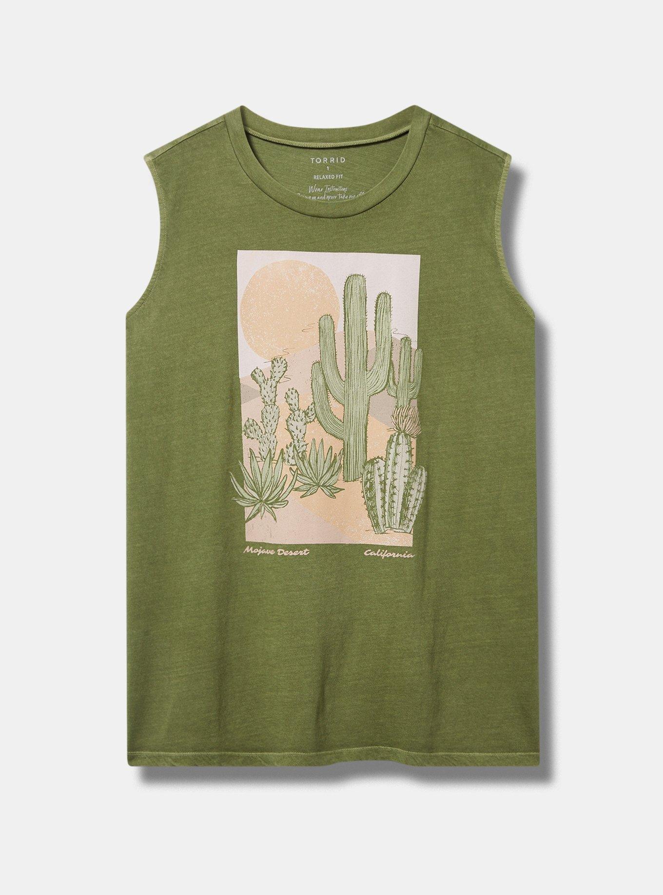 Plus Size - Mojave Desert Relaxed Fit Heritage Jersey Tank - Torrid