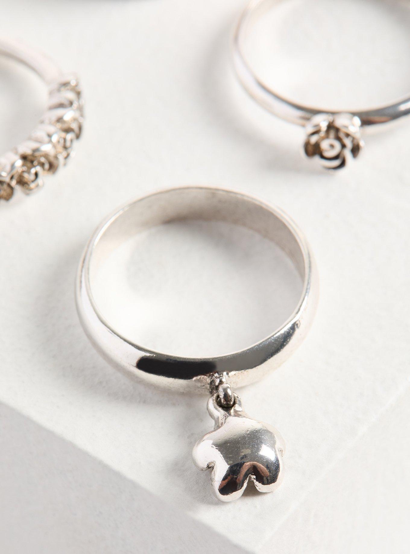 Plus Size - Rosette Ring Set - Torrid