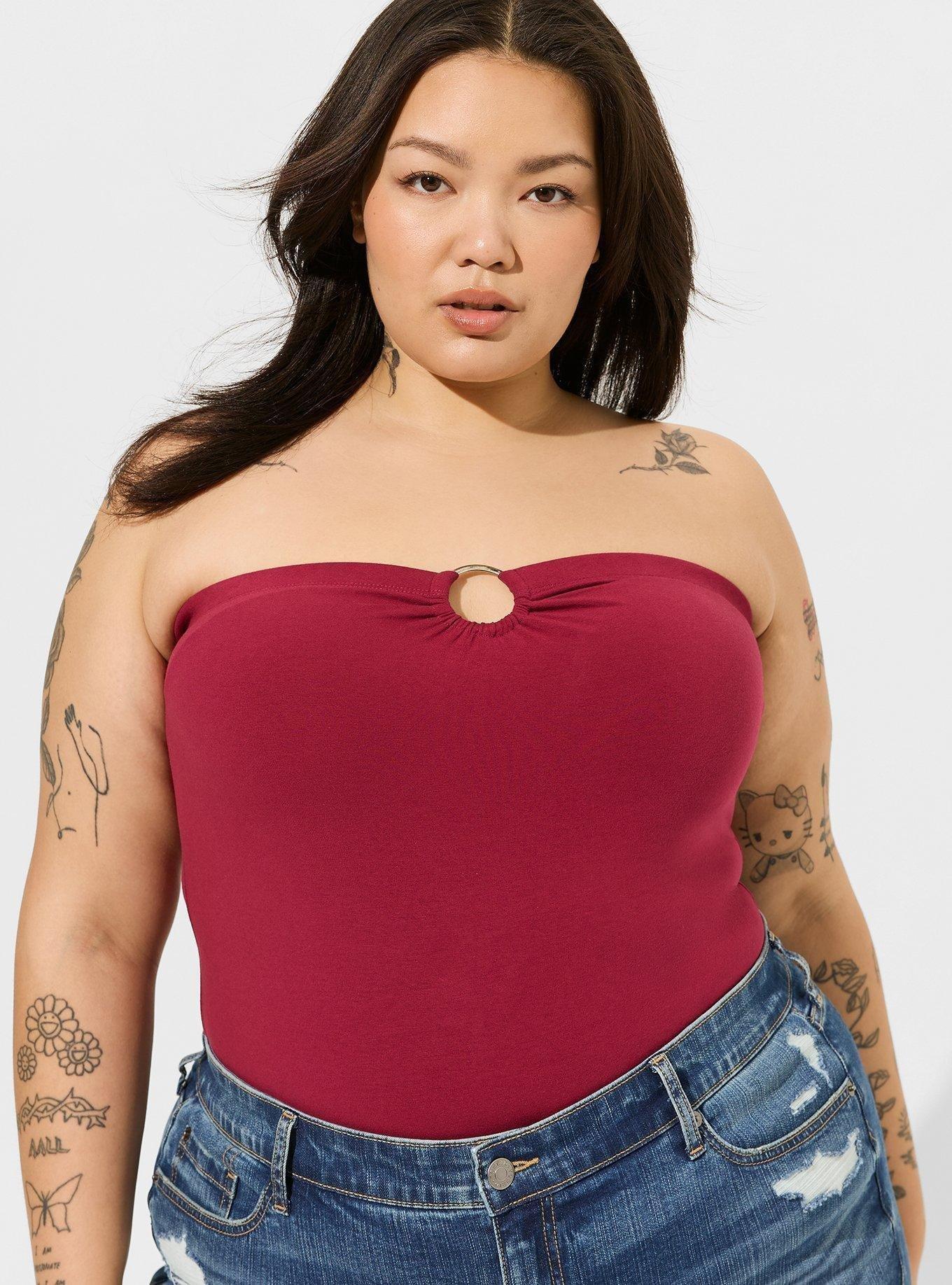 Plus Size - Foxy O-Ring Tube Top - Torrid