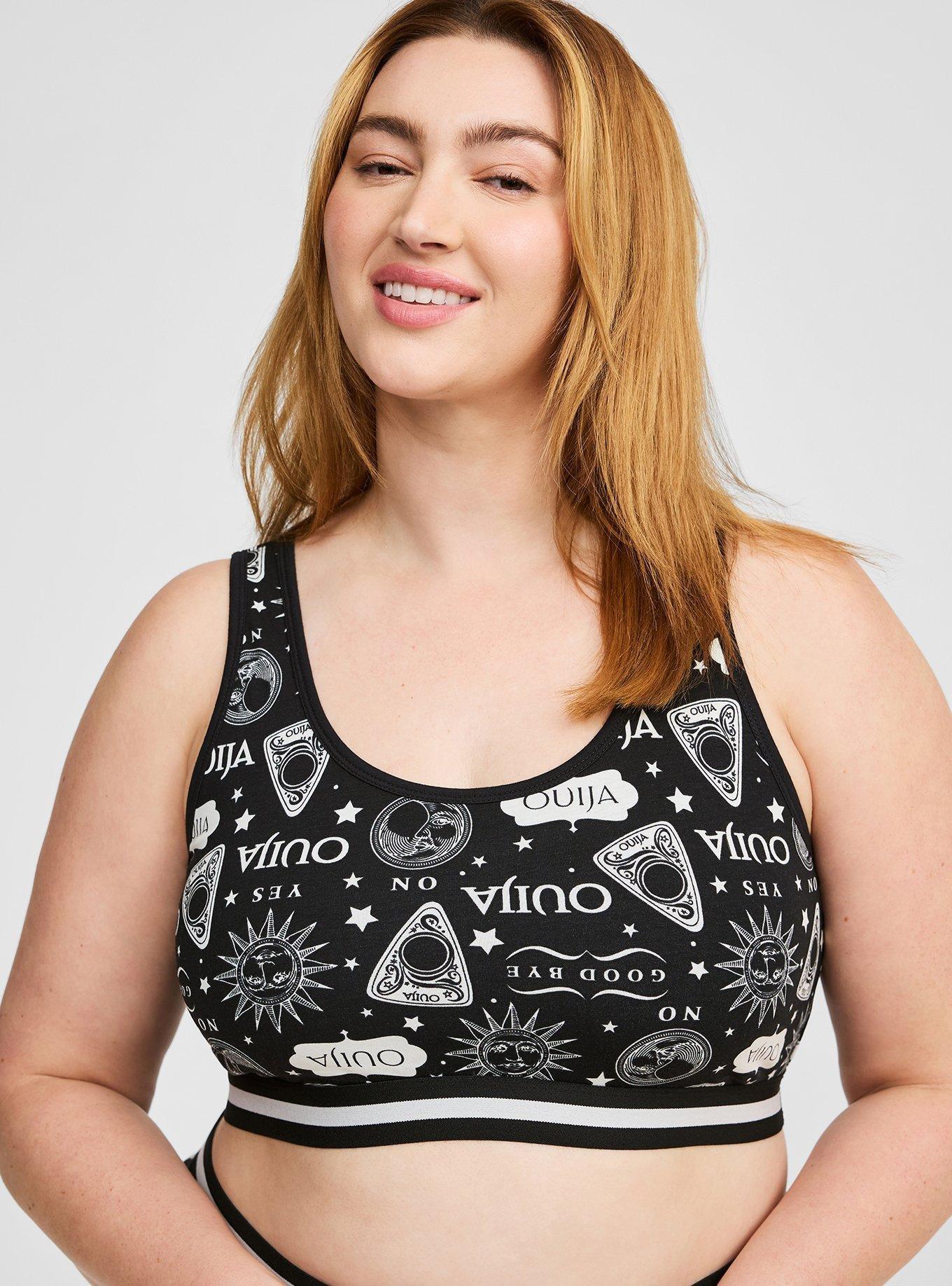 Plus Size - Ouija Scoop Neck Bralette - Torrid