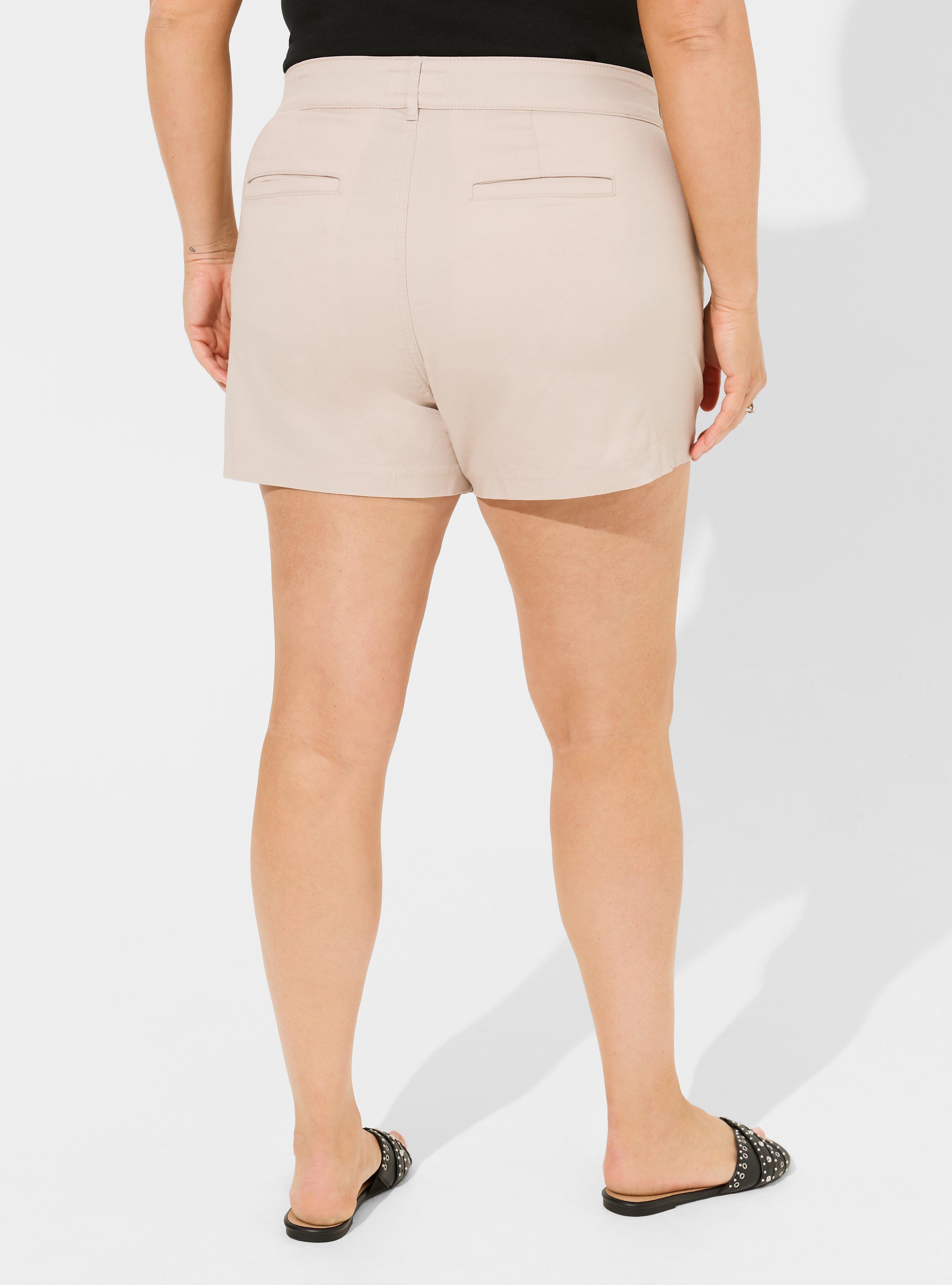 Plus Size - 5 Inch Lightweight Twill Refined Short - Torrid