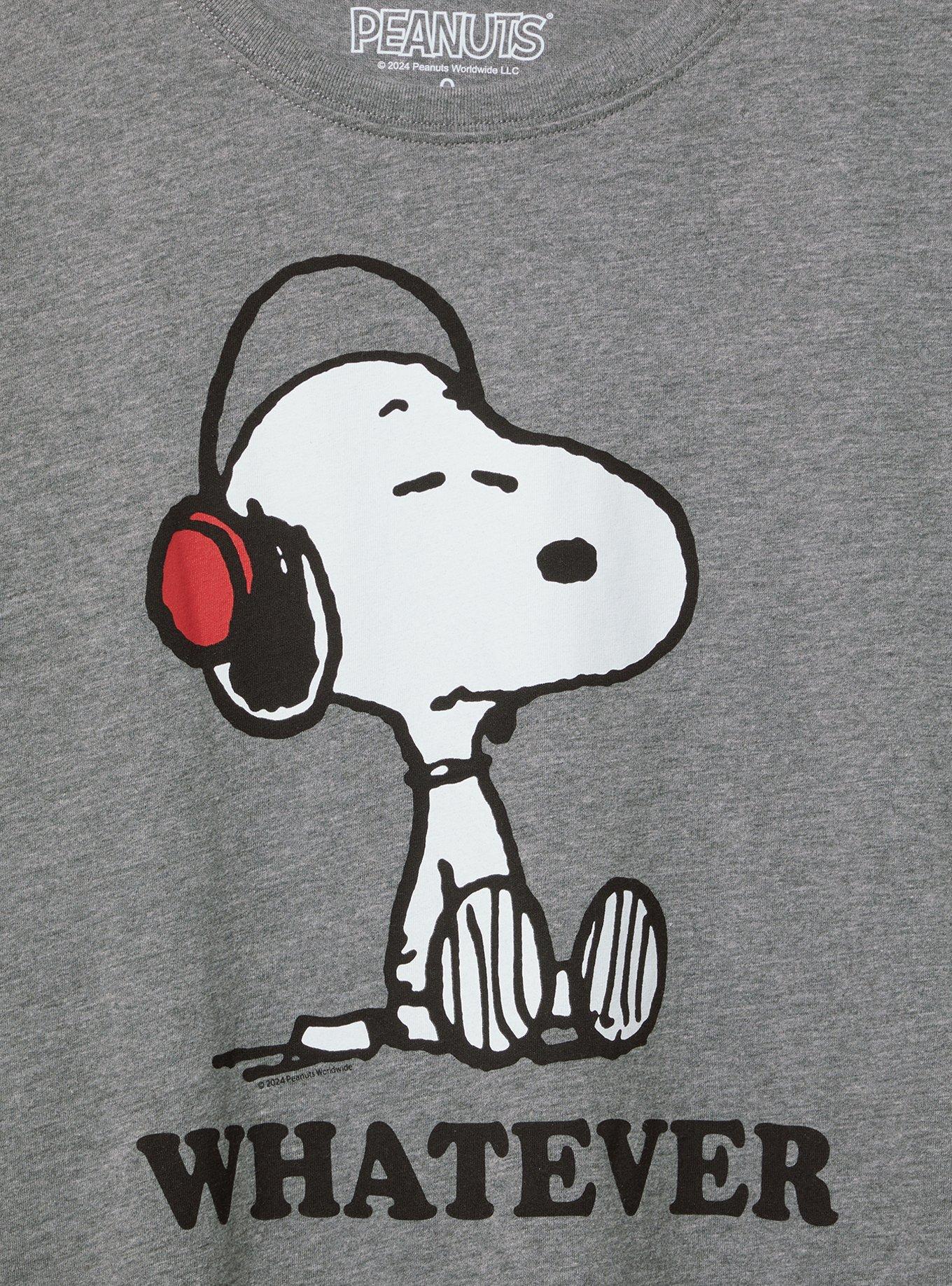 Plus Size - Peanuts Classic Fit Cotton Crew Tee - Torrid