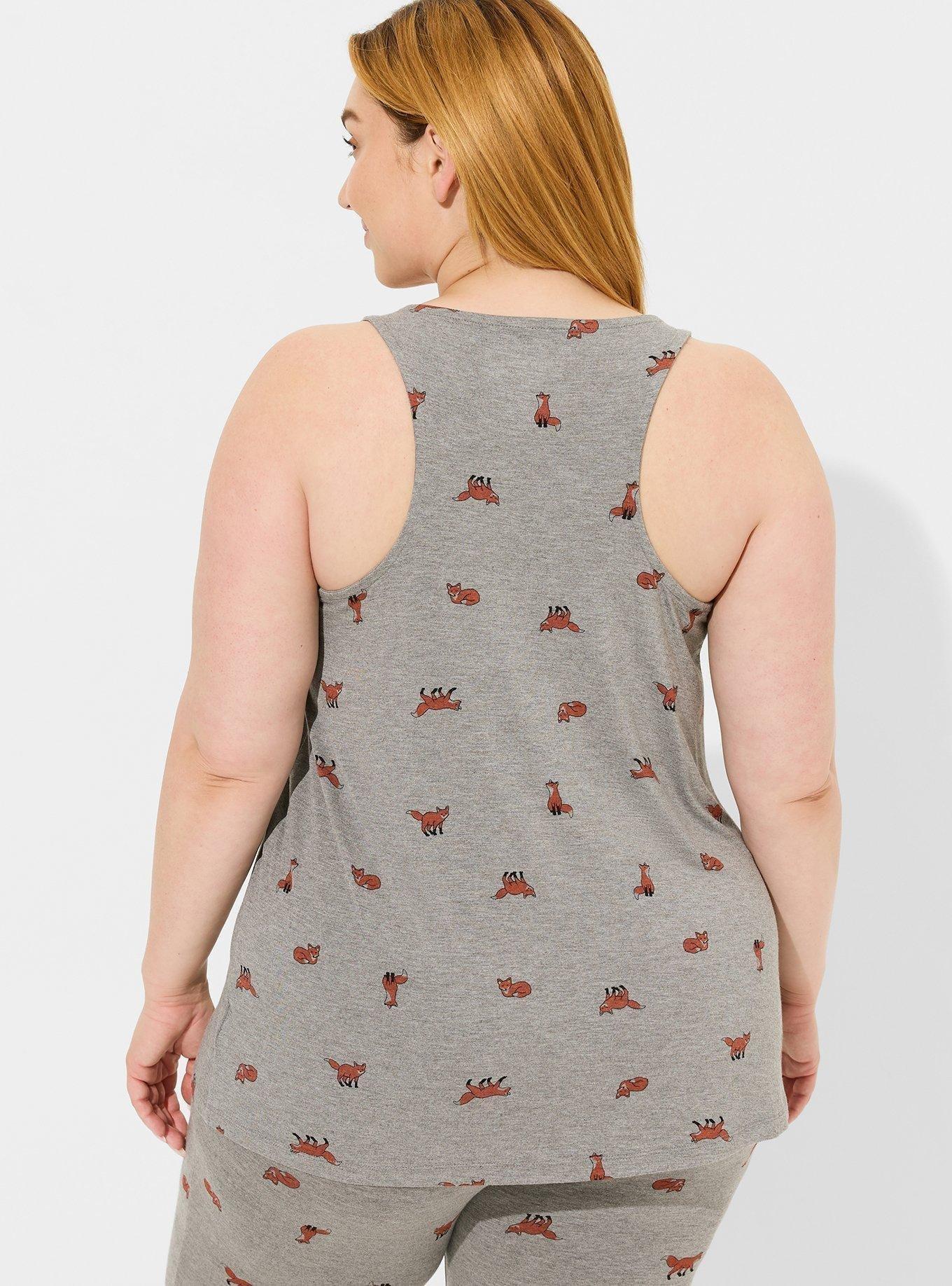 Plus Size - Super Soft Jersey Racerback Sleep Tank - Torrid