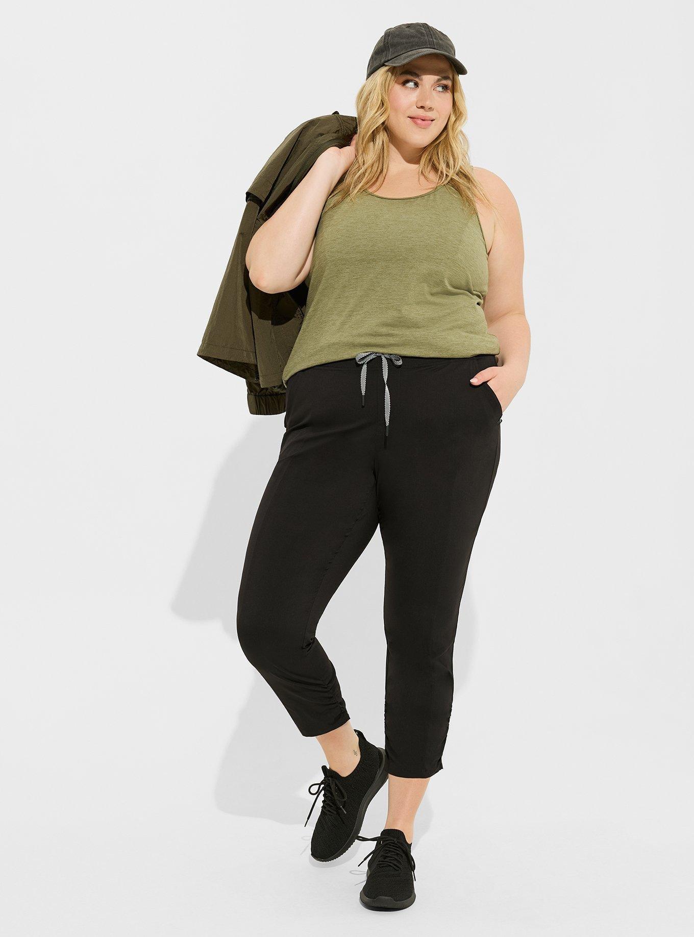 Plus Size - Super Soft Performance Jersey Keyhole Active Tank - Torrid