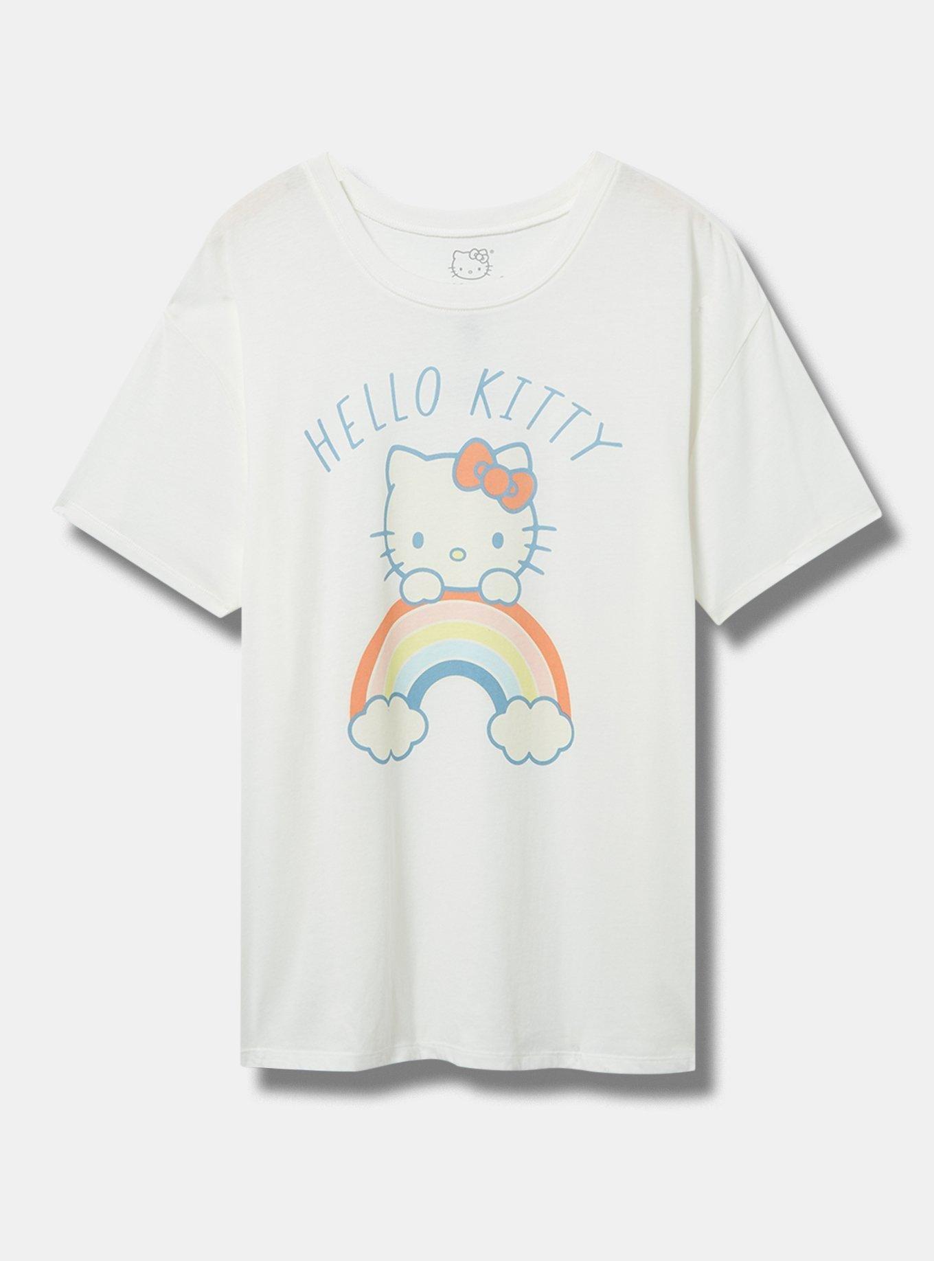 Plus Size - Hello Kitty Relaxed Fit Cotton Crew Tee - Torrid