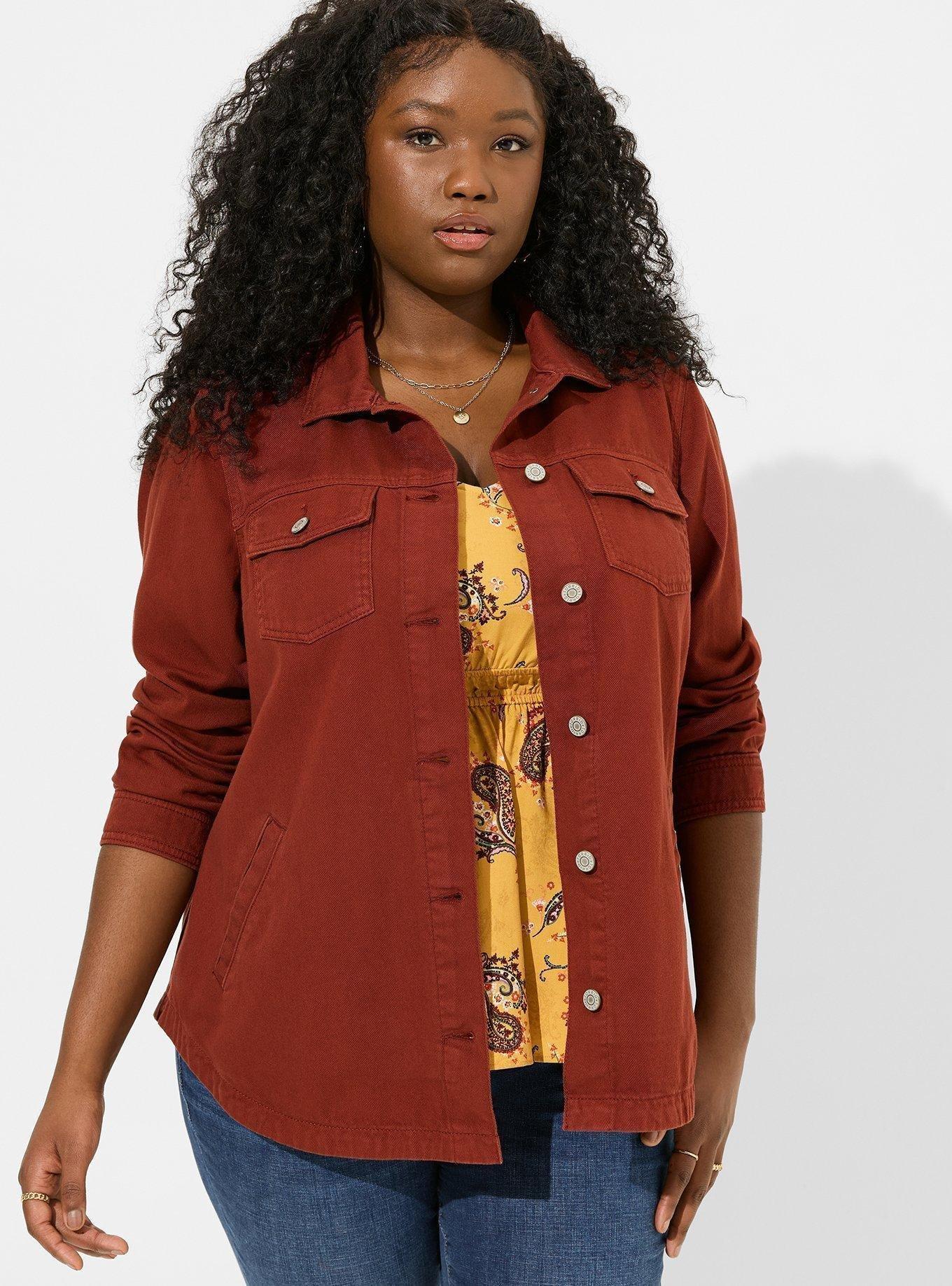 Plus Size - Denim Shacket - Torrid