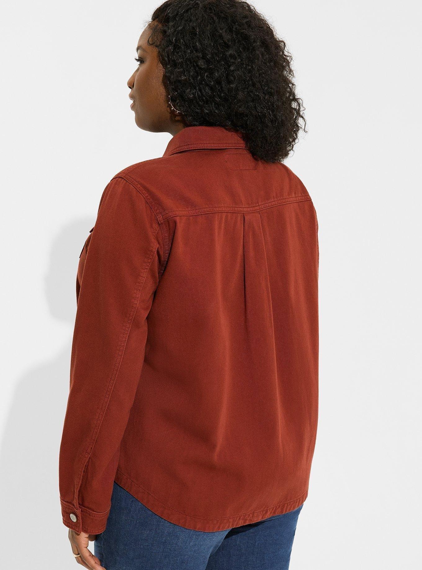 Plus Size - Denim Shacket - Torrid