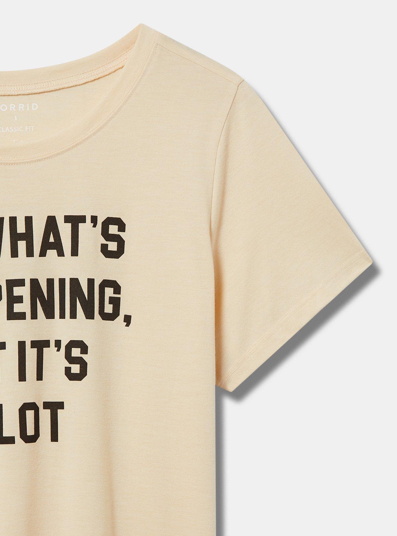 Plus Size - IDK Classic Fit Signature Jersey Crew Tee - Torrid