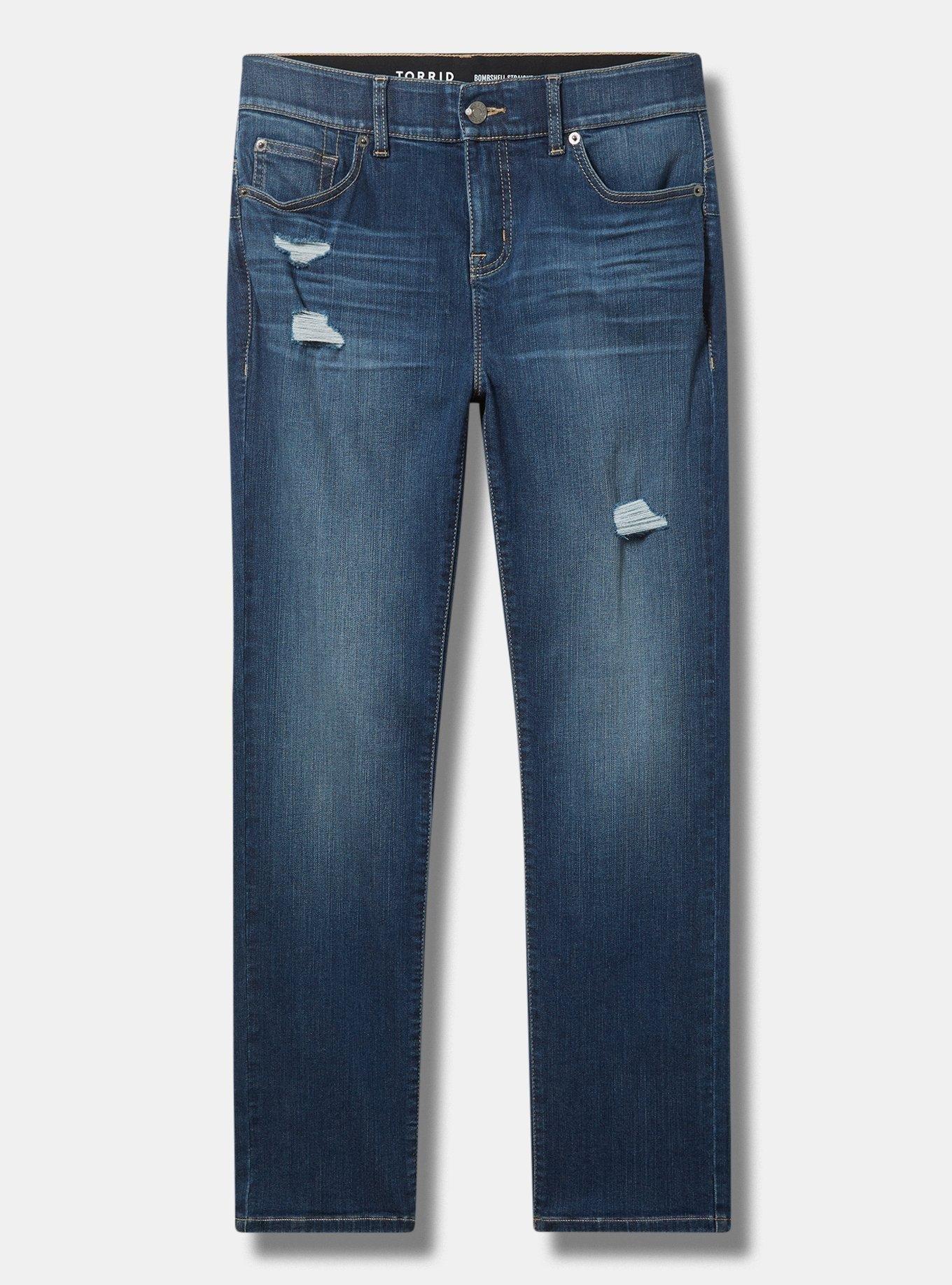 Plus Size - Bombshell Straight High-Rise Jean - Torrid Plus Size - Bombshell Straight High-Rise Jean - Torrid
