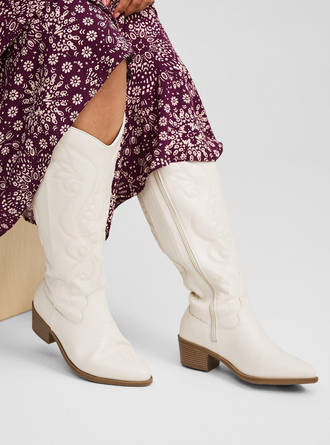 Plus Size - Western Knee Boot (WW) - Torrid