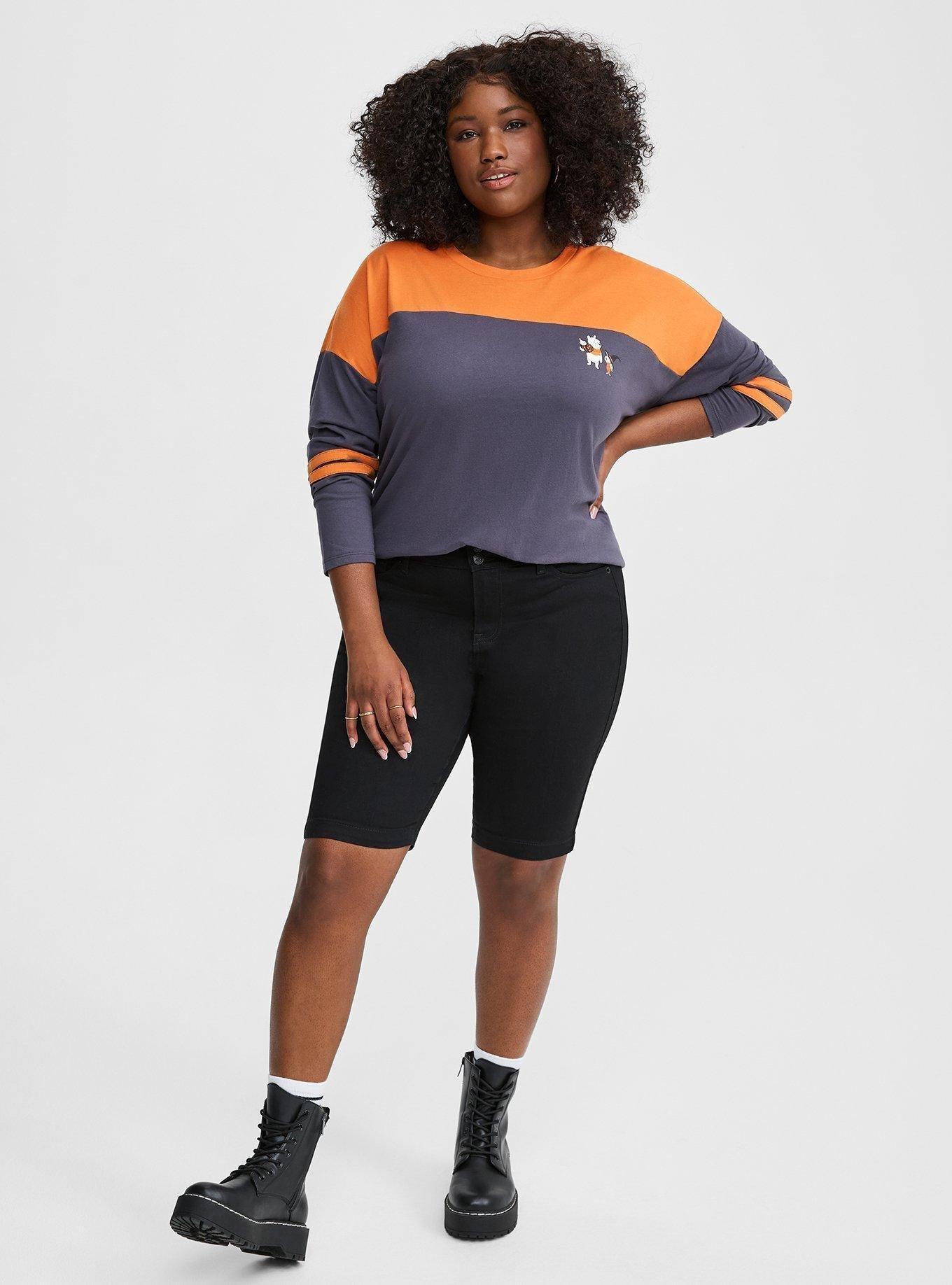 Plus Size - Disney Winnie The Pooh Classic Fit Varsity Top - Torrid