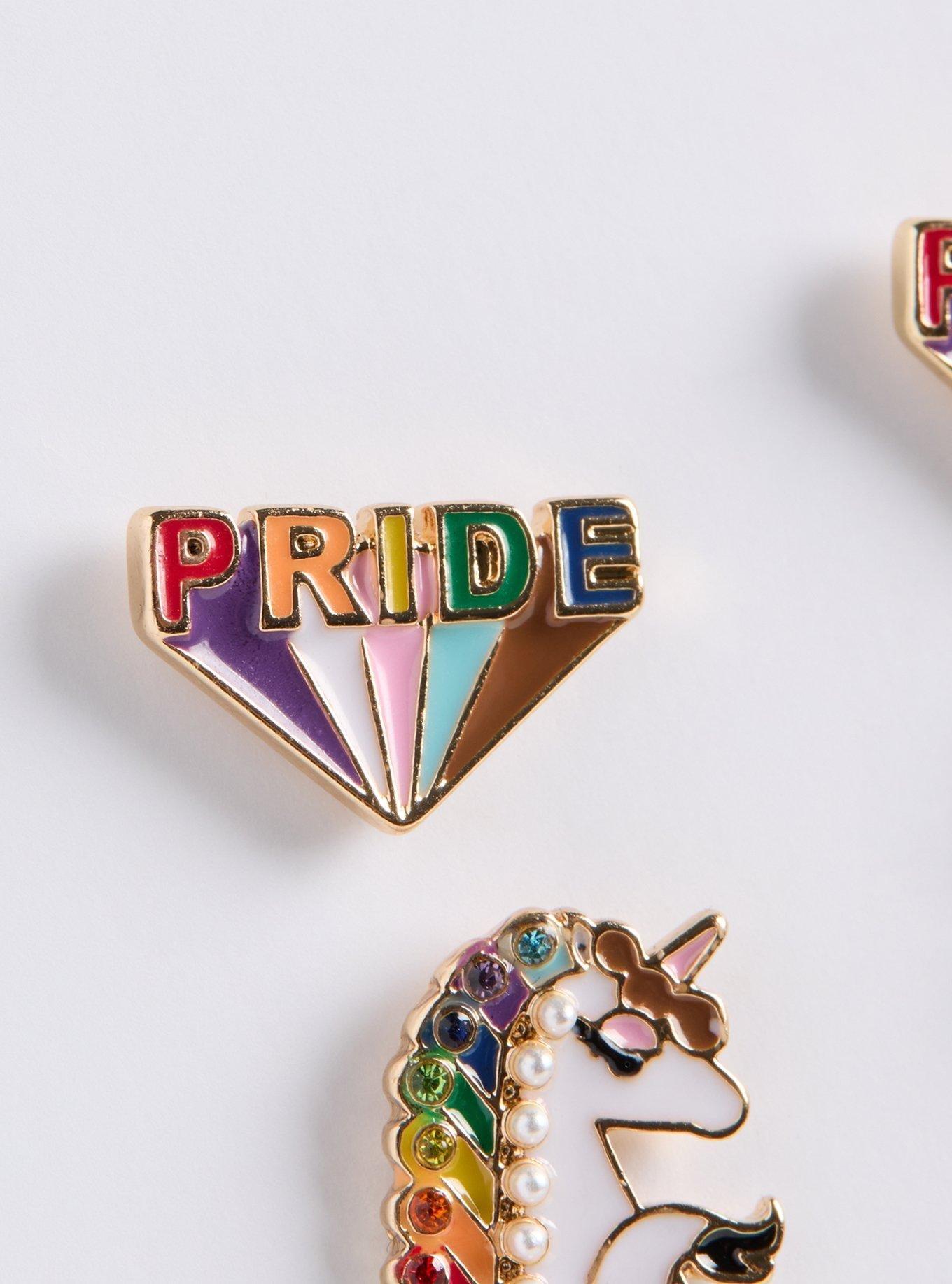 Plus Size - Pride Month Stud Earring Set - Torrid