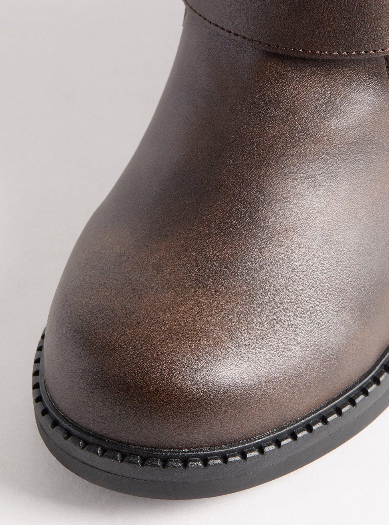 Plus Size - Moto Buckle Boot (WW) - Torrid