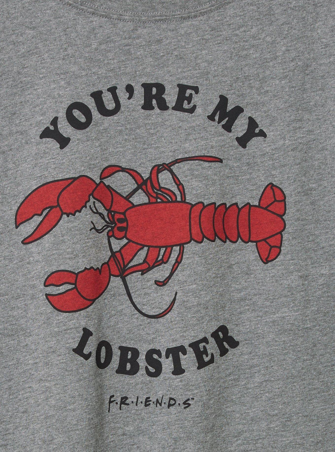 Plus Size - Friends Lobster Classic Fit Cotton Crew Tee - Torrid