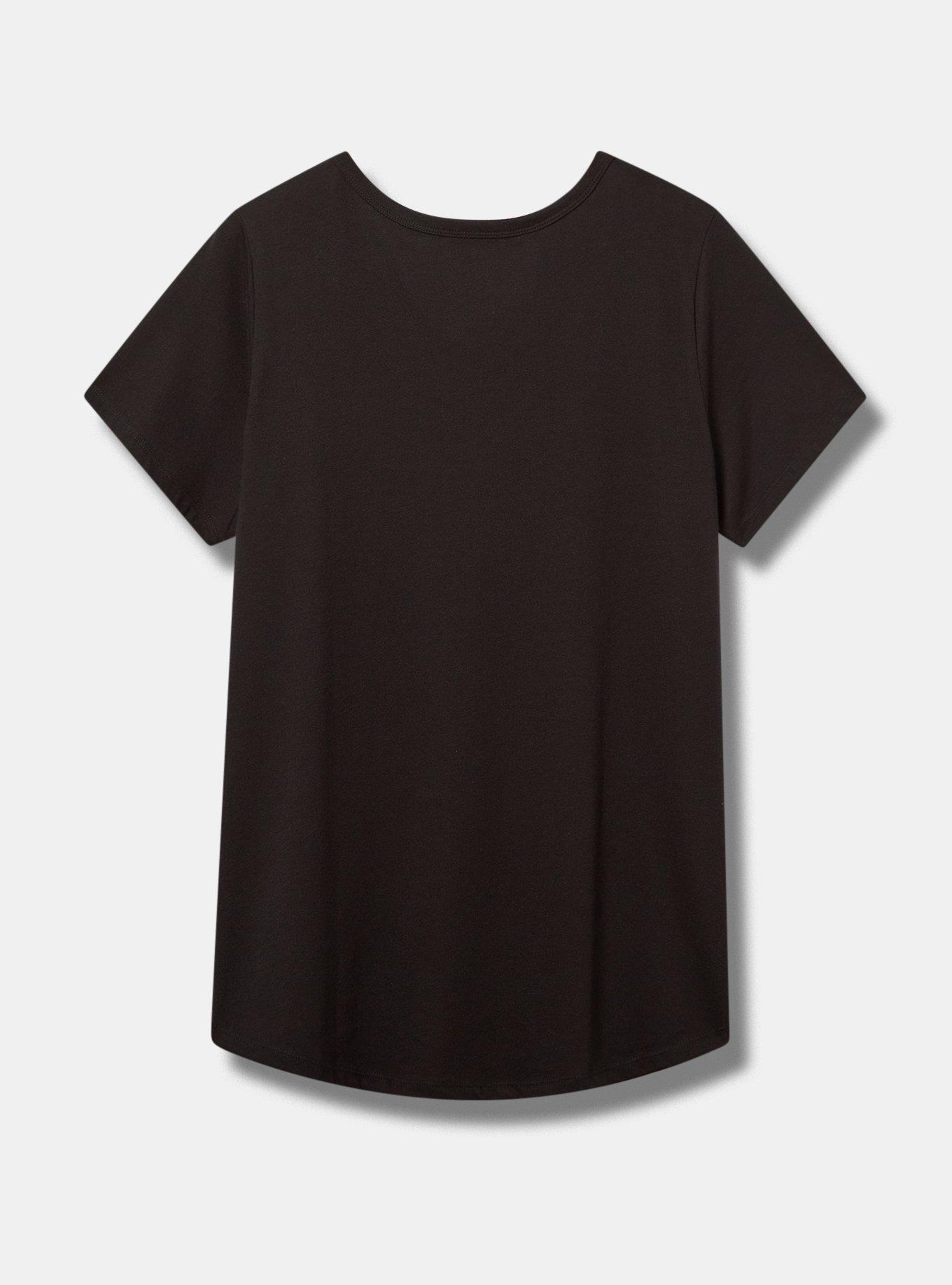 Plus Size - Insert Humor Classic Fit Signature Jersey V-Neck Tee - Torrid