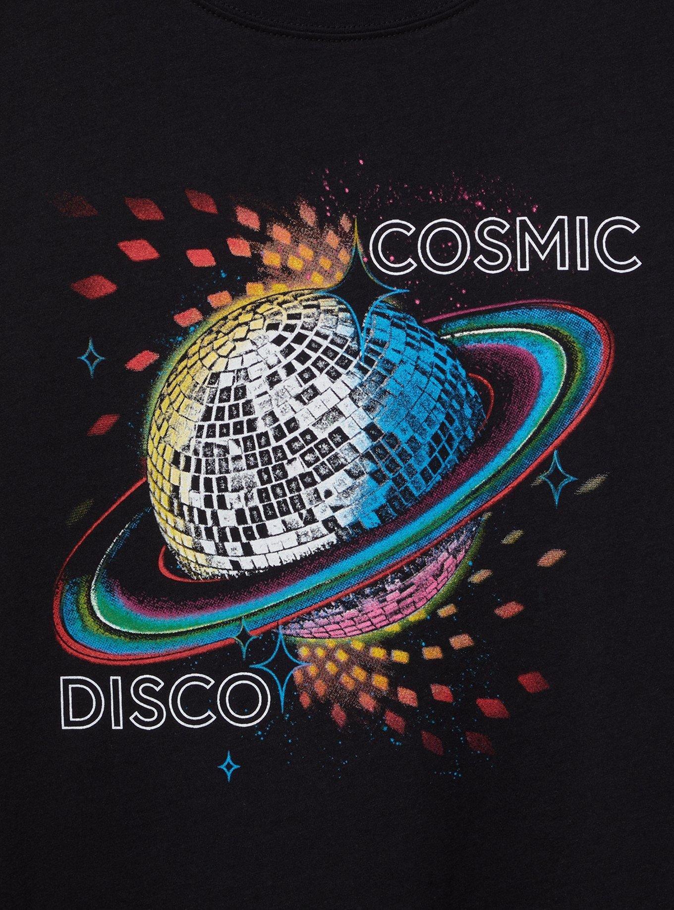 Plus Size - Cosmic Disco Classic Fit Heritage Jersey Crew Tee - Torrid