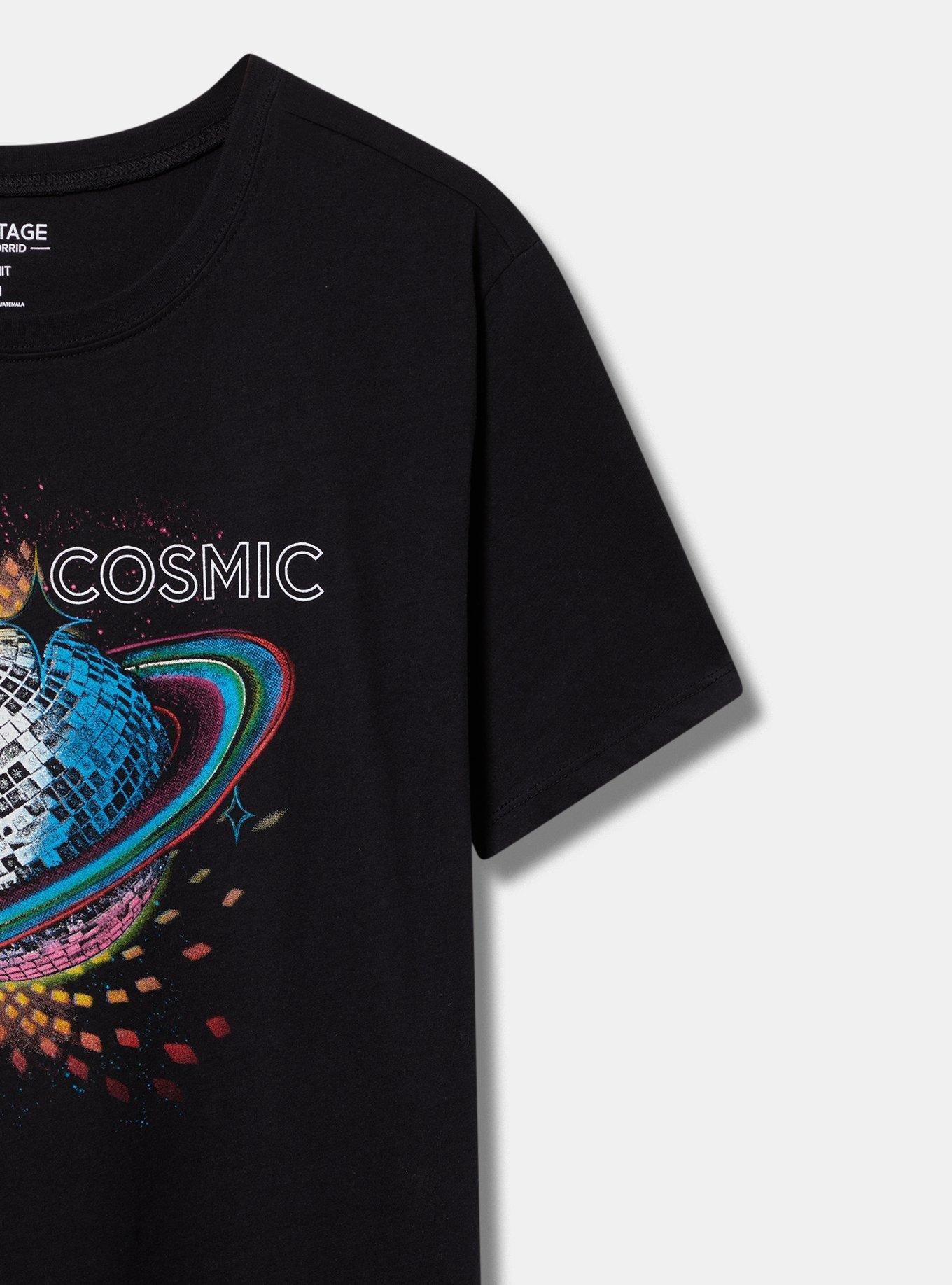 Plus Size - Cosmic Disco Classic Fit Heritage Jersey Crew Tee - Torrid
