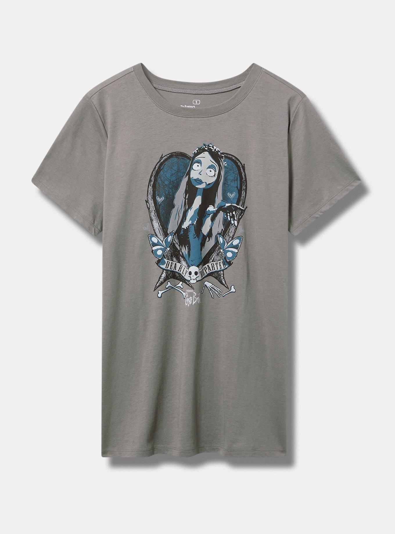 Plus Size - Corpse Bride Classic Fit Cotton Crew Tee - Torrid