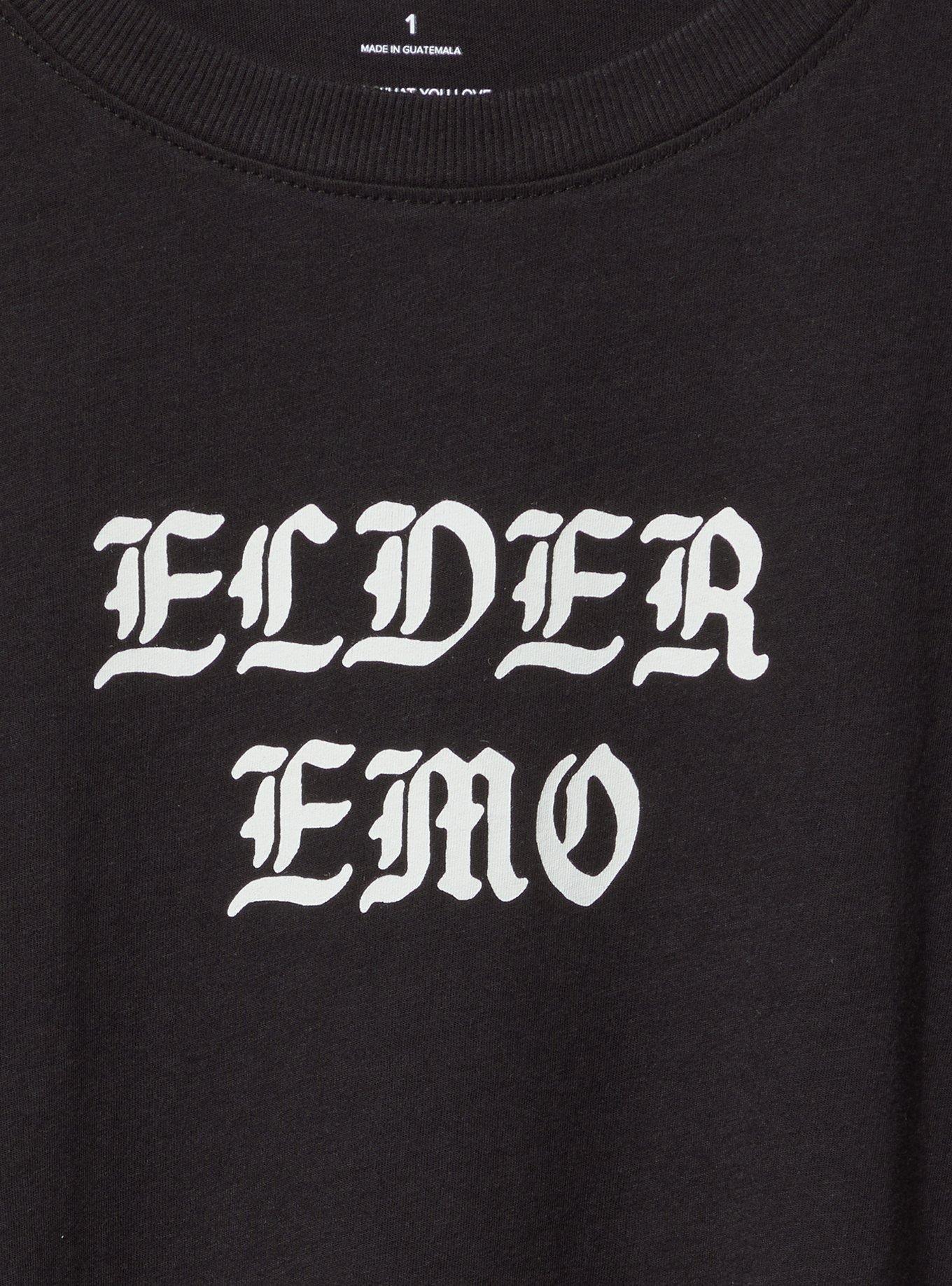 Plus Size - Elder Emo Relaxed Fit Heritage Jersey Crew Tee - Torrid
