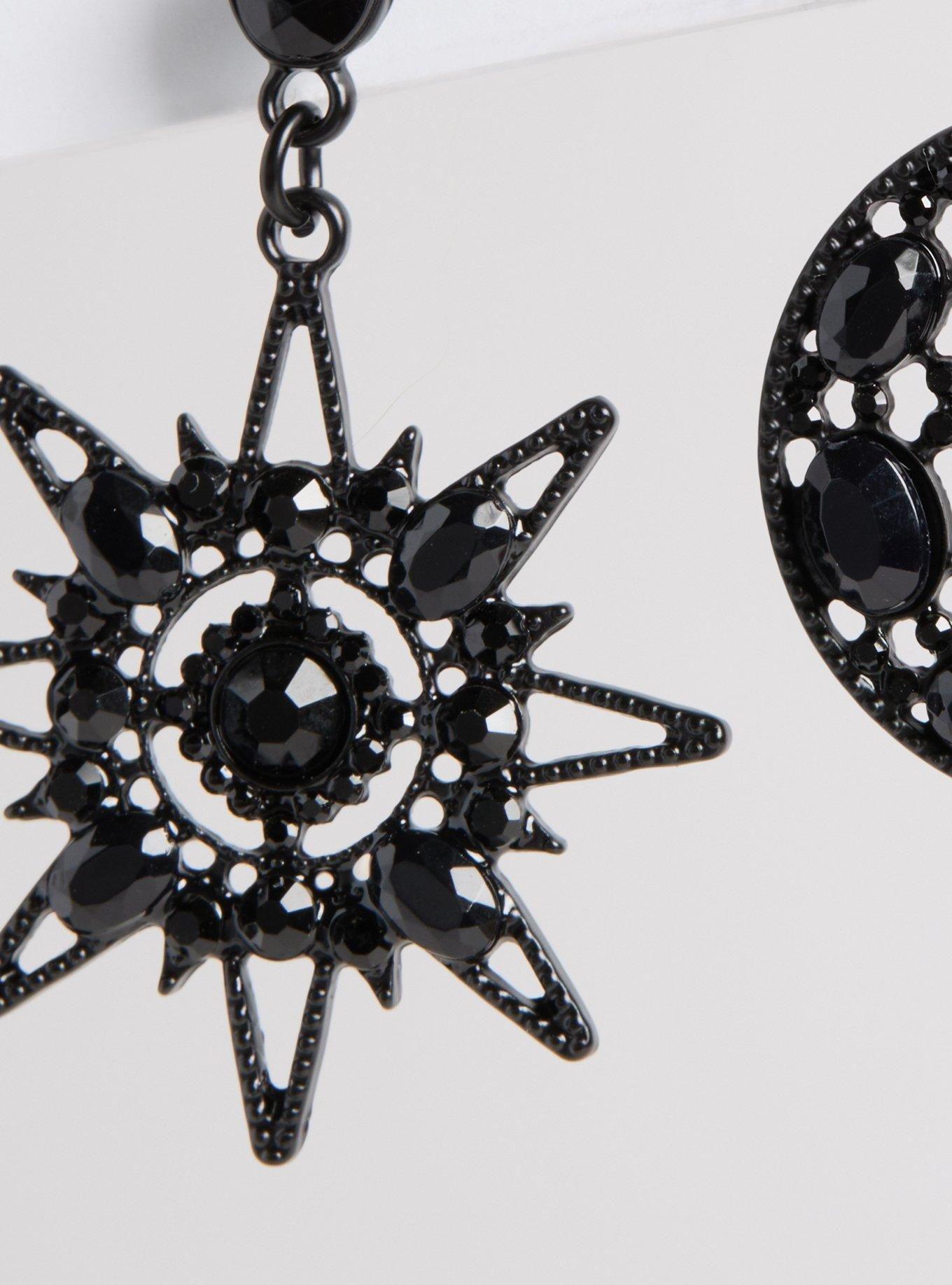 Plus Size - Mismatch Celestial Statement Earring - Torrid