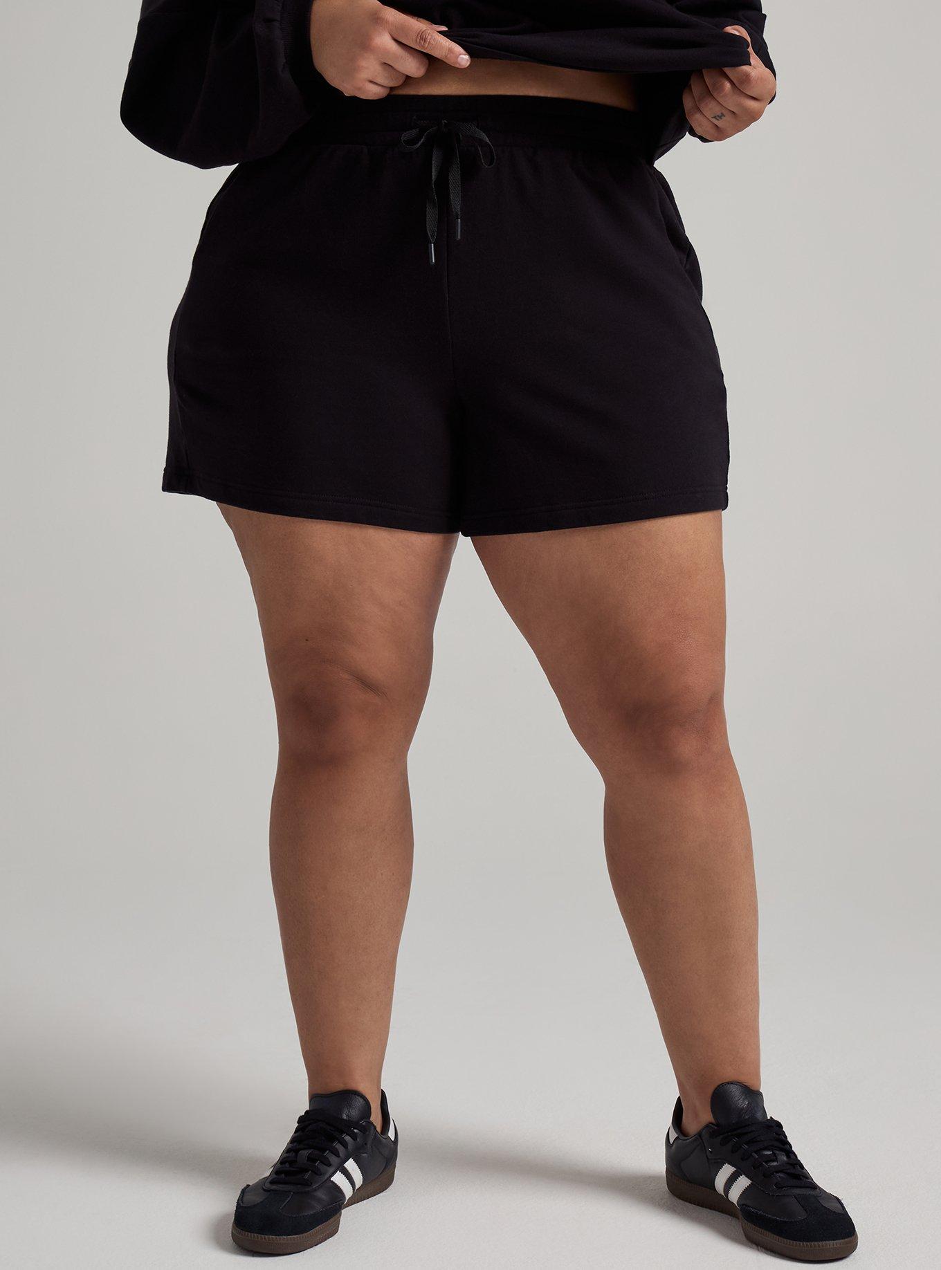 Plus Size - TRU Everyday Fleece Relaxed Active Short - Torrid