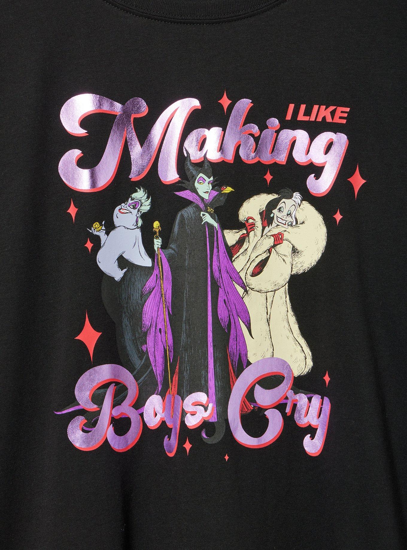 Plus Size - Disney Villains Classic Cotton Crew Tee - Torrid